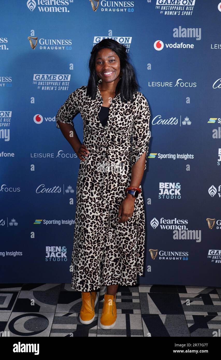 Ama Agbeze arrives for the premiere of Netflix's Game On - The ...