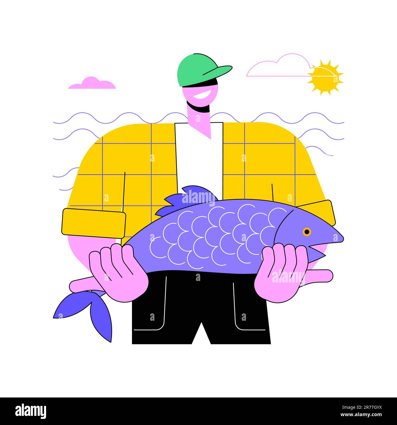 Great Catch In Hands