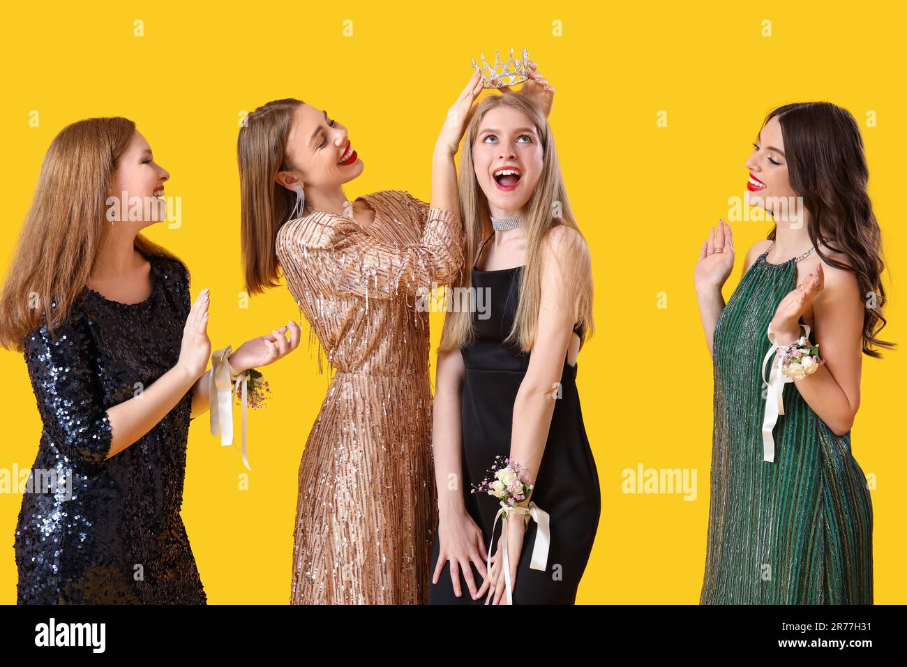 High school prom queen hi-res stock photography and images - Alamy