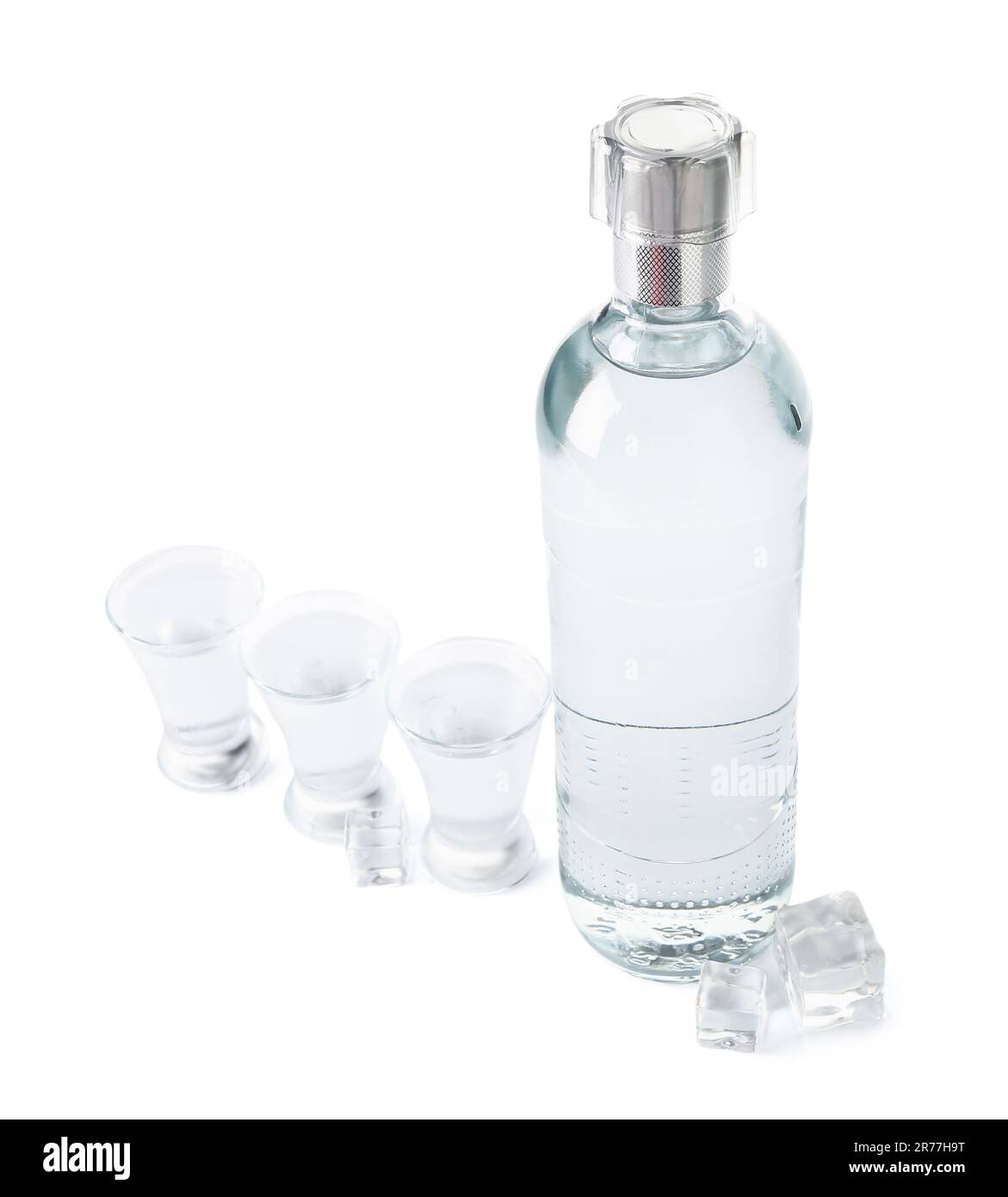 Bottle polish vodka alcohol Cut Out Stock Images & Pictures - Alamy