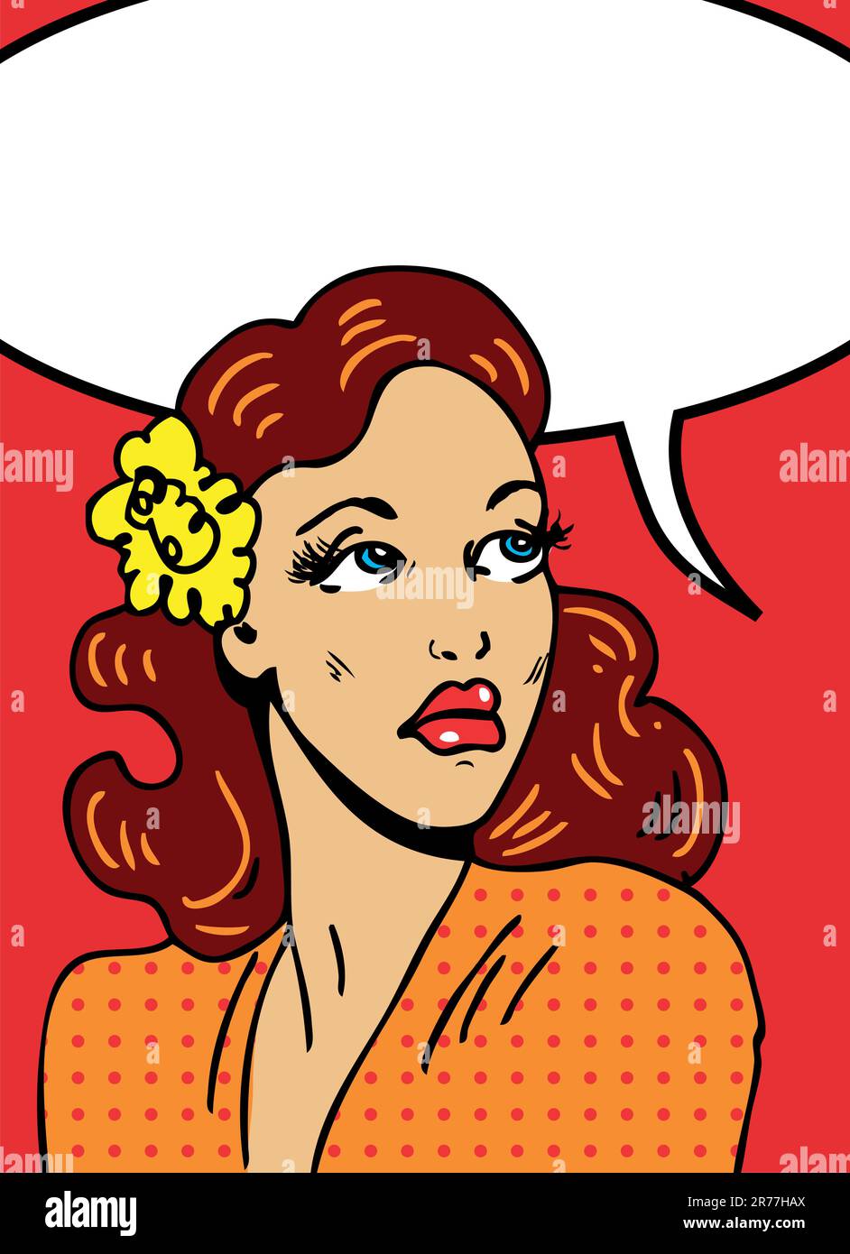 Pop art eye in Stock Vector Images - Alamy