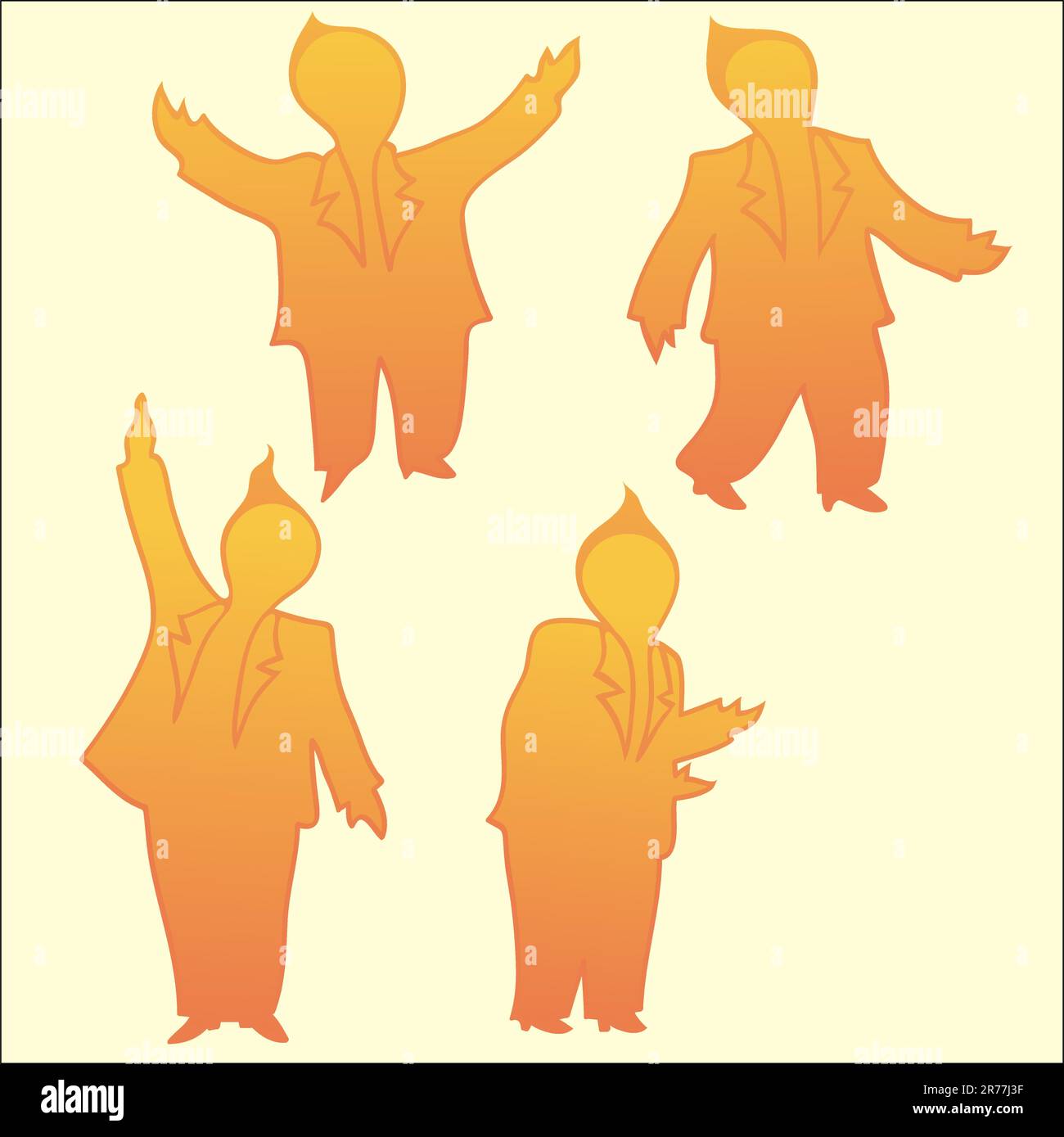 Warm up fire Stock Vector Images - Alamy