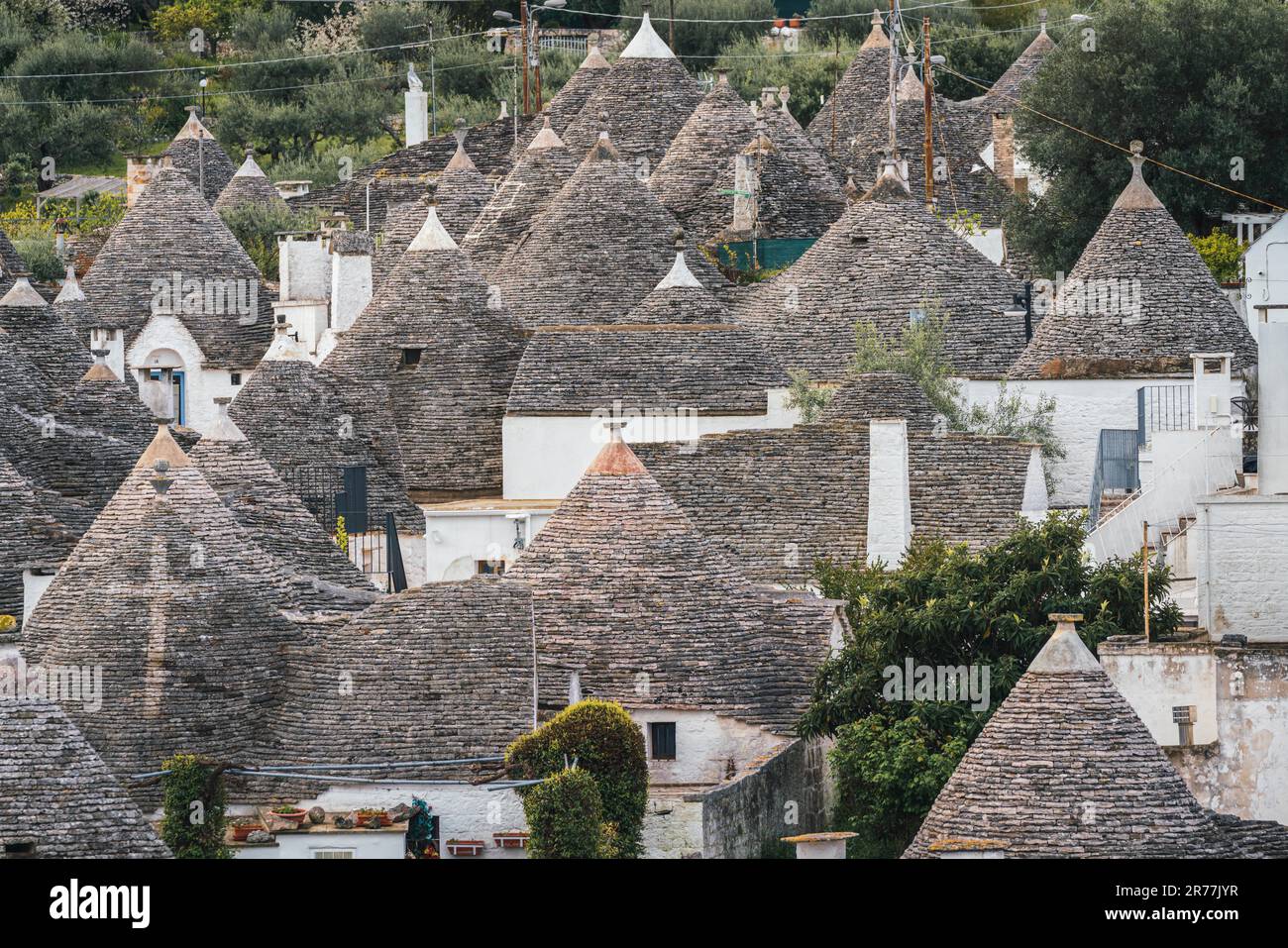 Alberobello center hi-res stock photography and images - Alamy