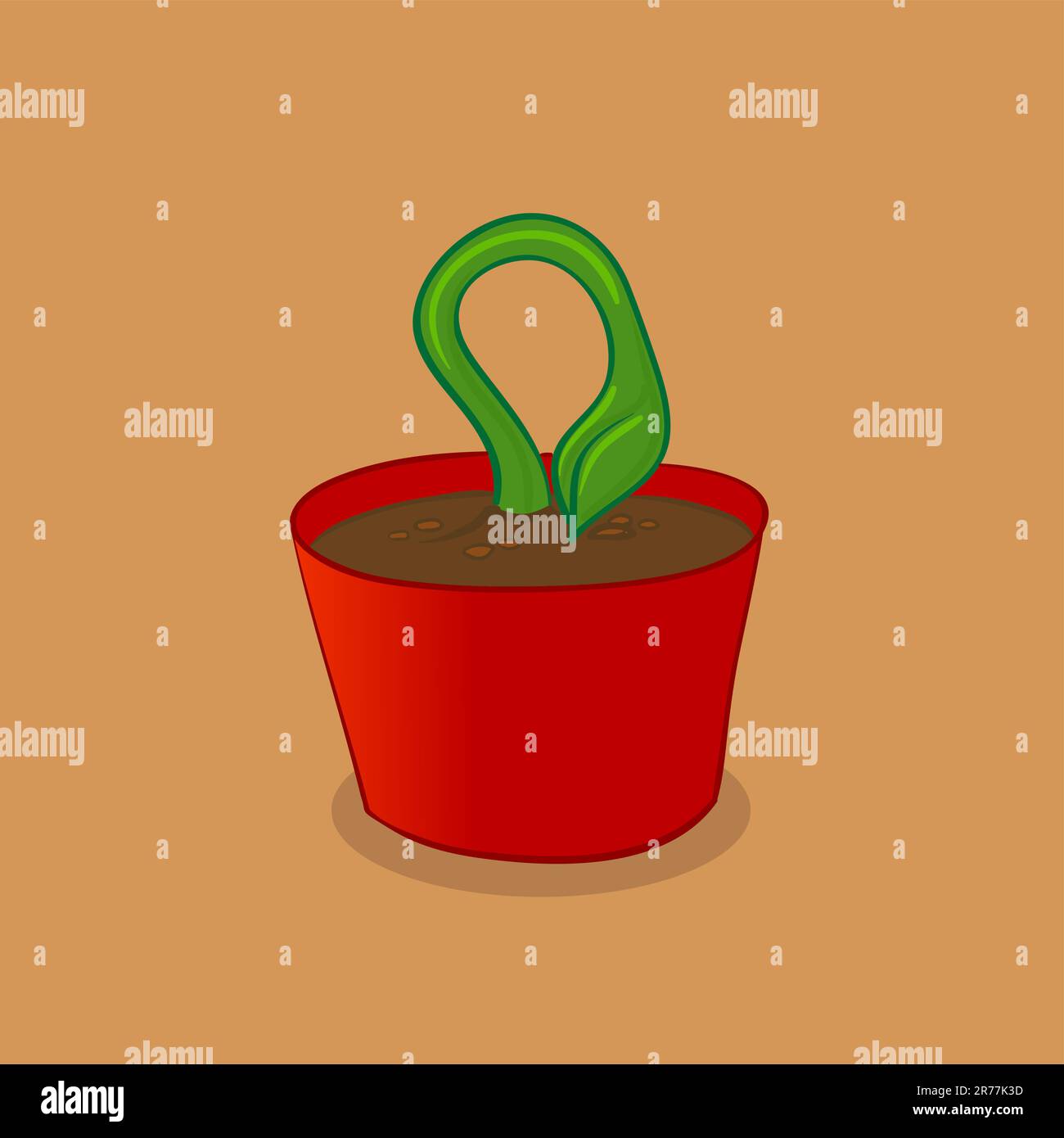 Color ground soil agriculture Stock Vector Images - Alamy