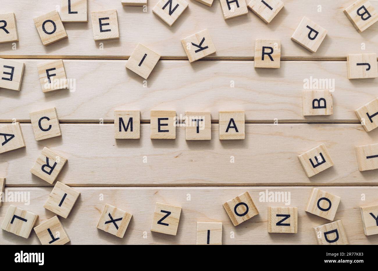 Alphabet meta hi-res stock photography and images - Alamy