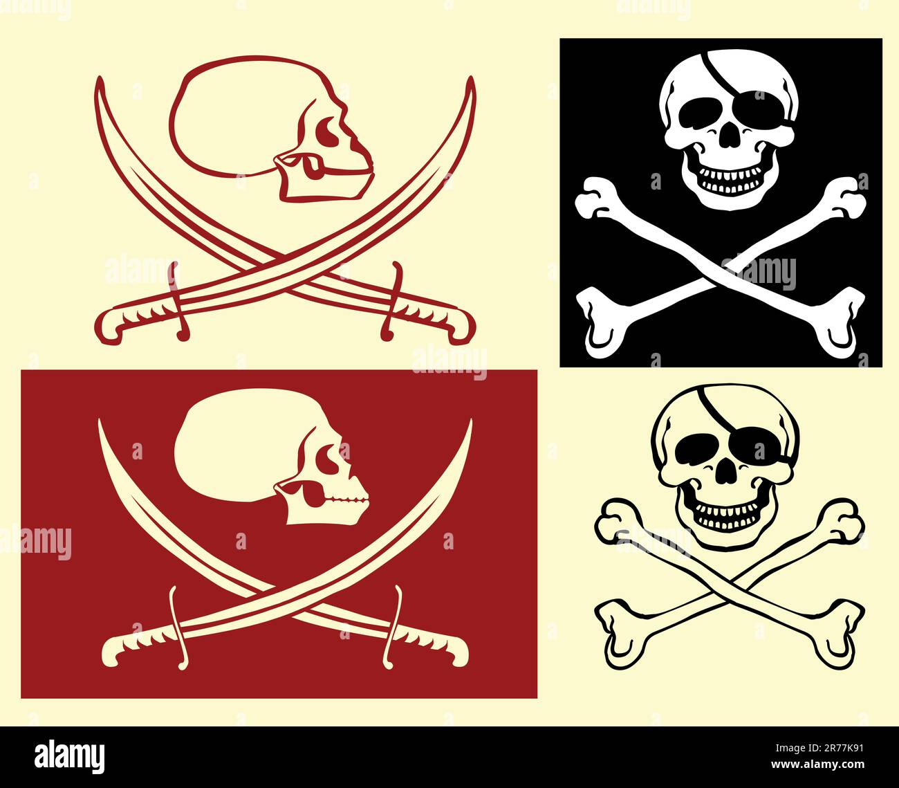 Monocular man Stock Vector Images - Alamy