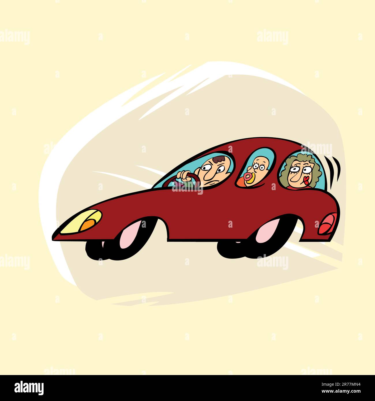Man new car Stock Vector Images - Alamy