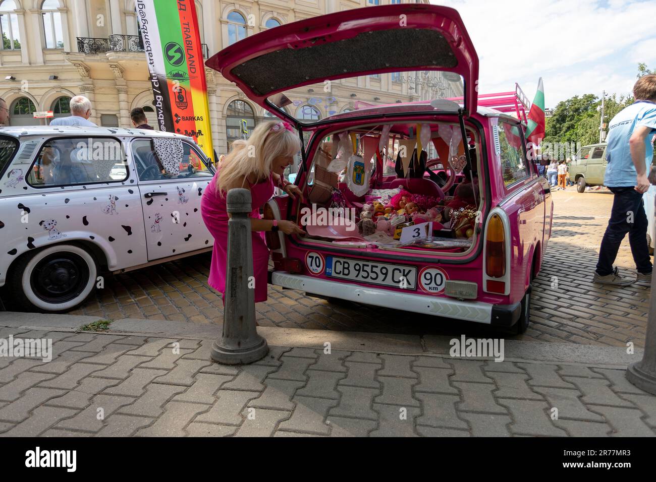 Sofia, Bulgaria - June 10, 2023: Retro parade old vintage or vintage ...