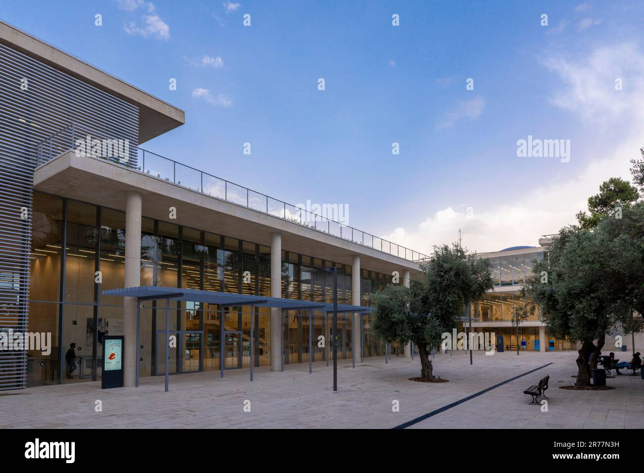 Exterior of the new building of Bezalel School of Art designed by ...