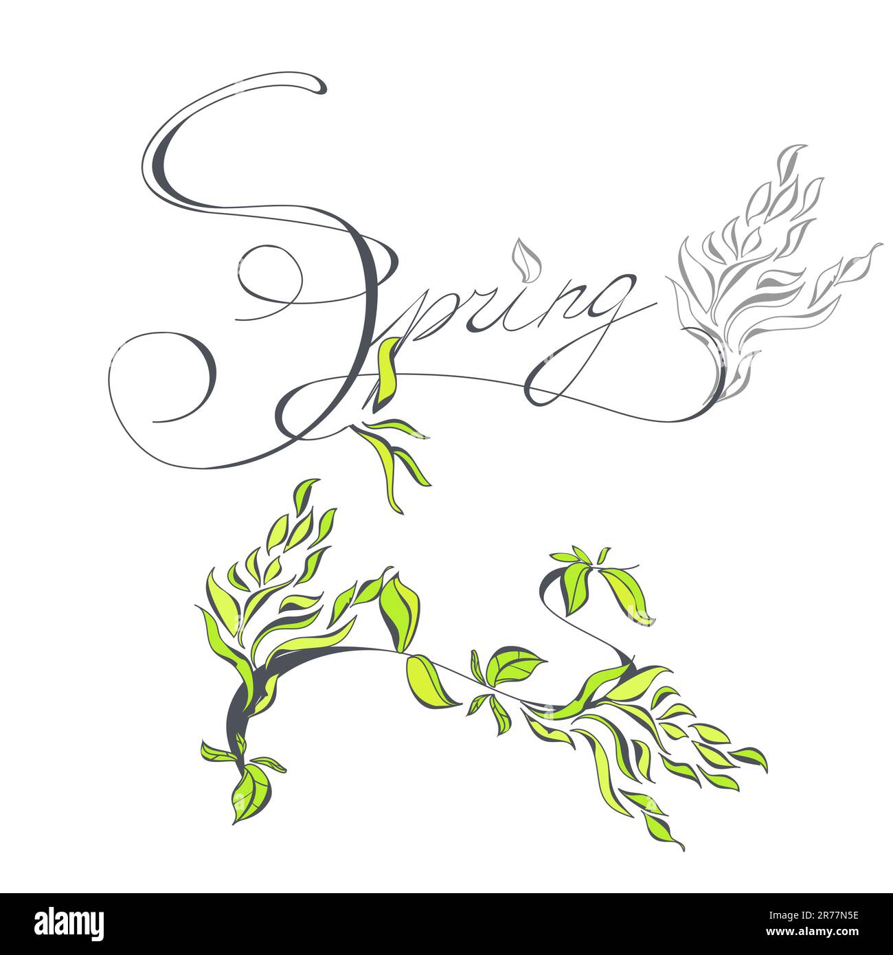 Inscription spring hi-res stock photography and images - Alamy