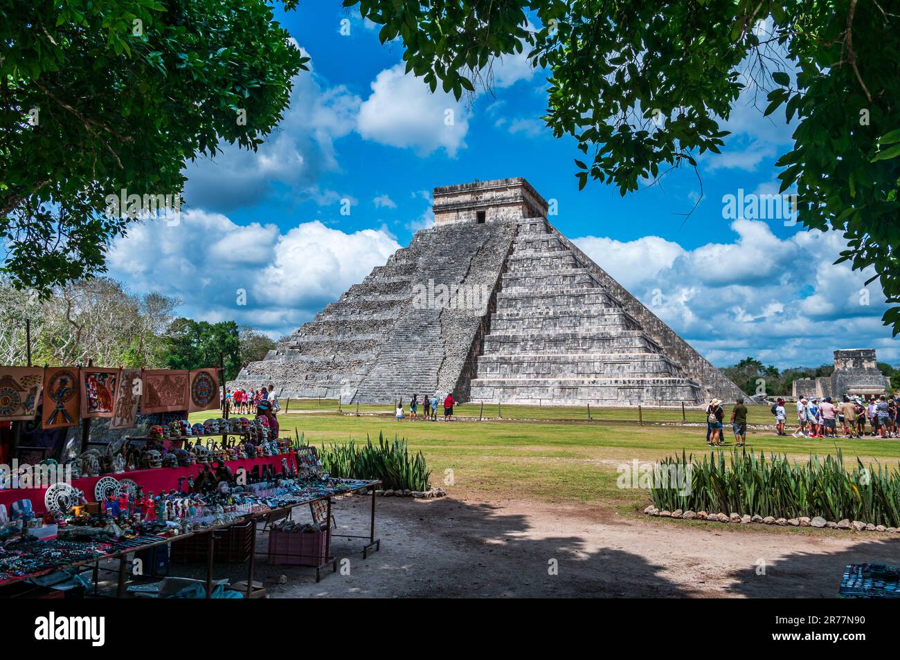Temple also called El Castillo, symbol of Chichen Itzà, one of the ...