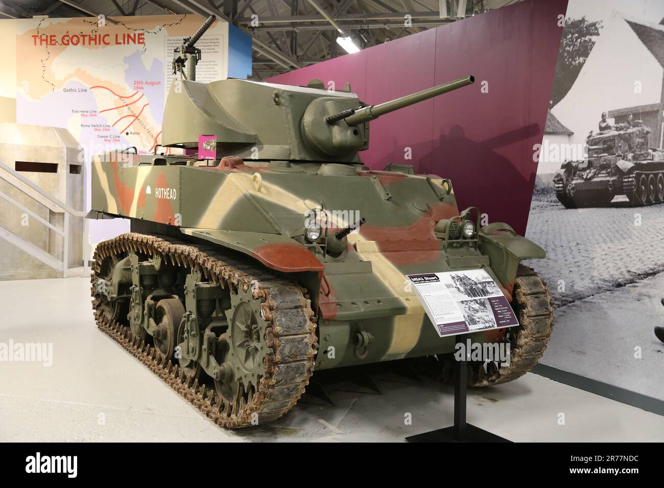 M5a1 stuart tank hi-res stock photography and images - Alamy