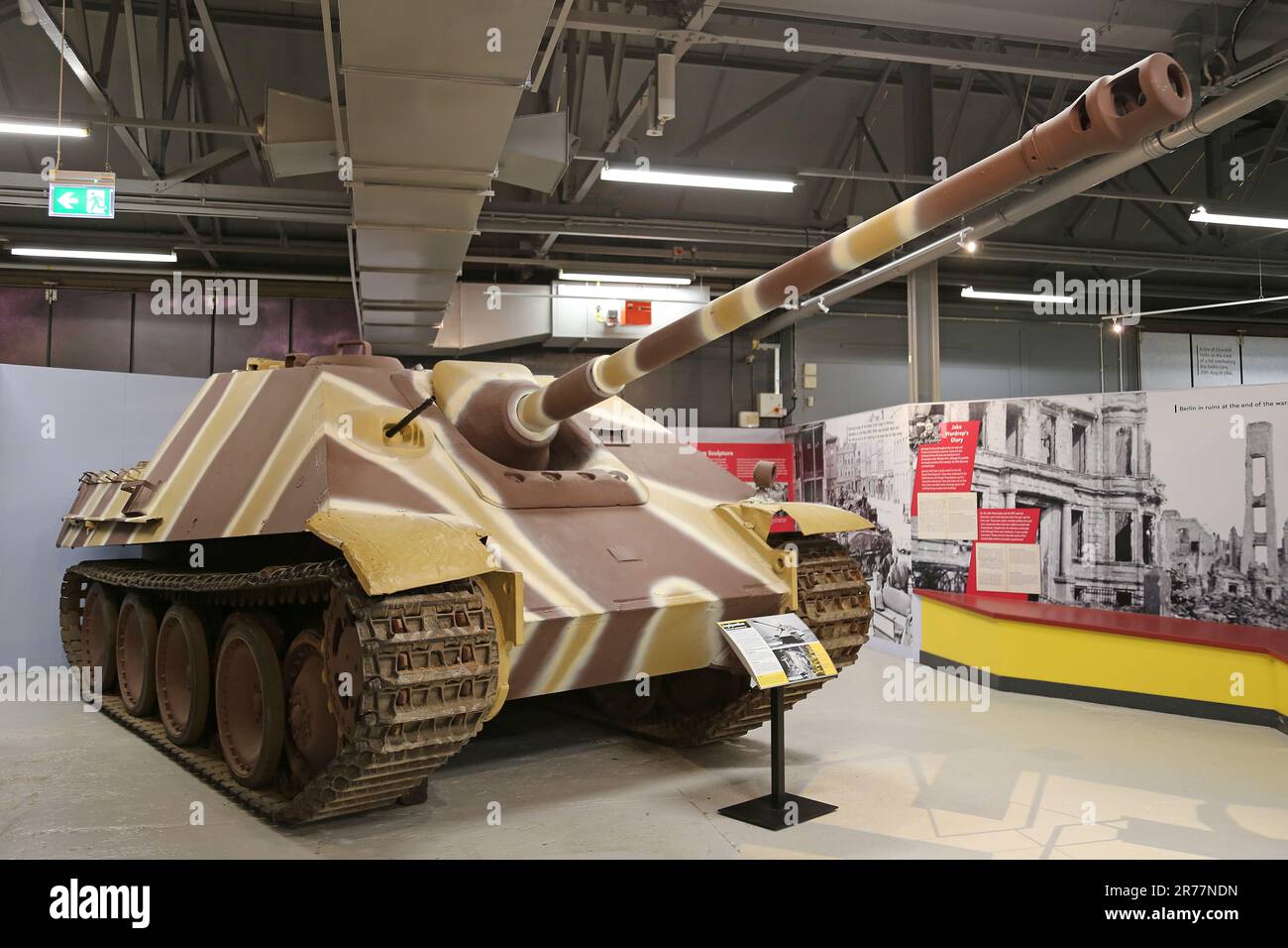 WW2 German Jagdpanther, The Tank Museum, Bovington Camp, Dorchester ...