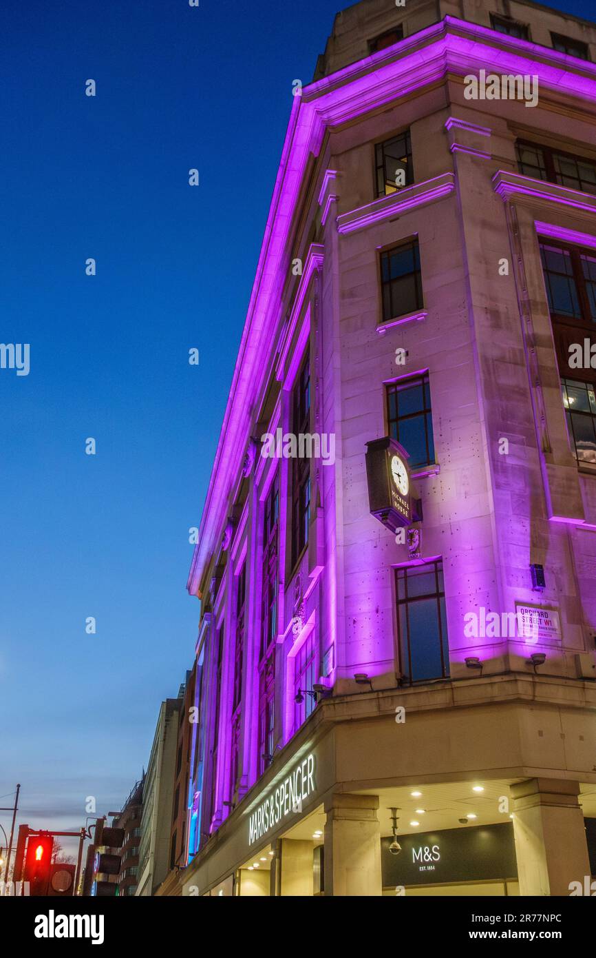 458 oxford street hi-res stock photography and images - Alamy