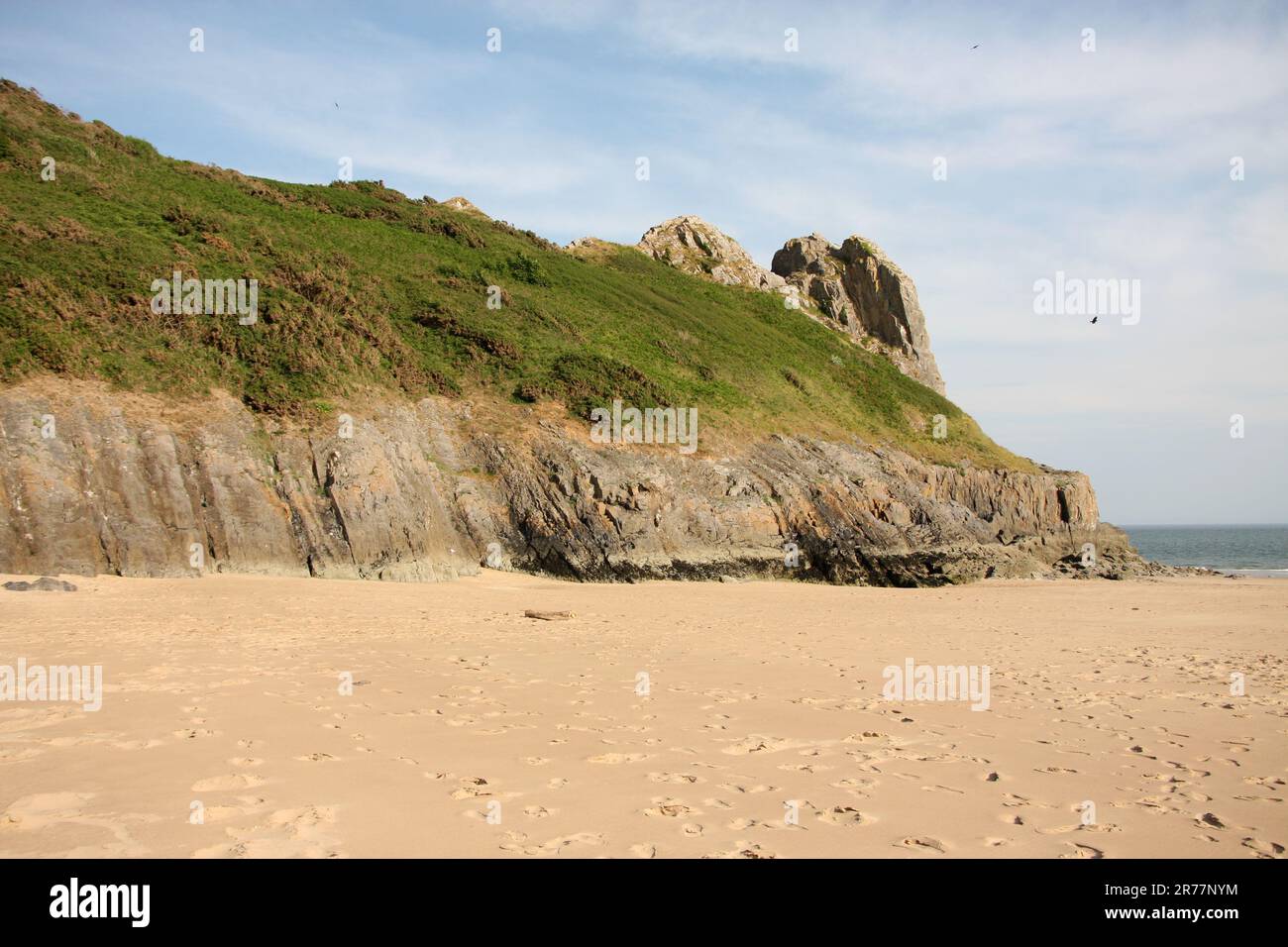 Views at Tor Bay Gower Peninsula Swansea Wales Stock Photo - Alamy