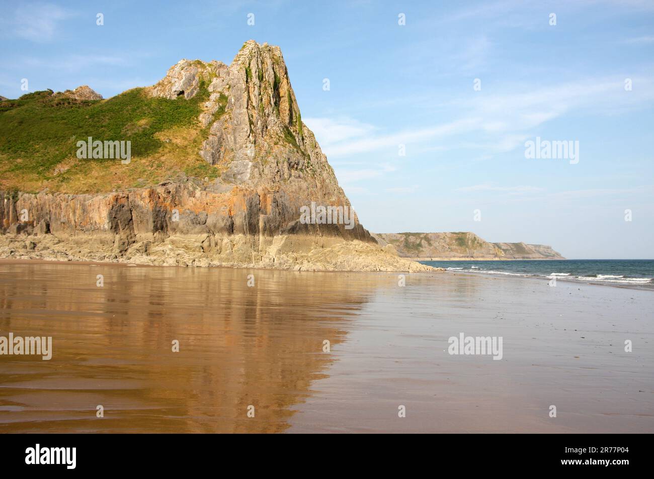 Views at Tor Bay Gower Peninsula Swansea Wales Stock Photo - Alamy