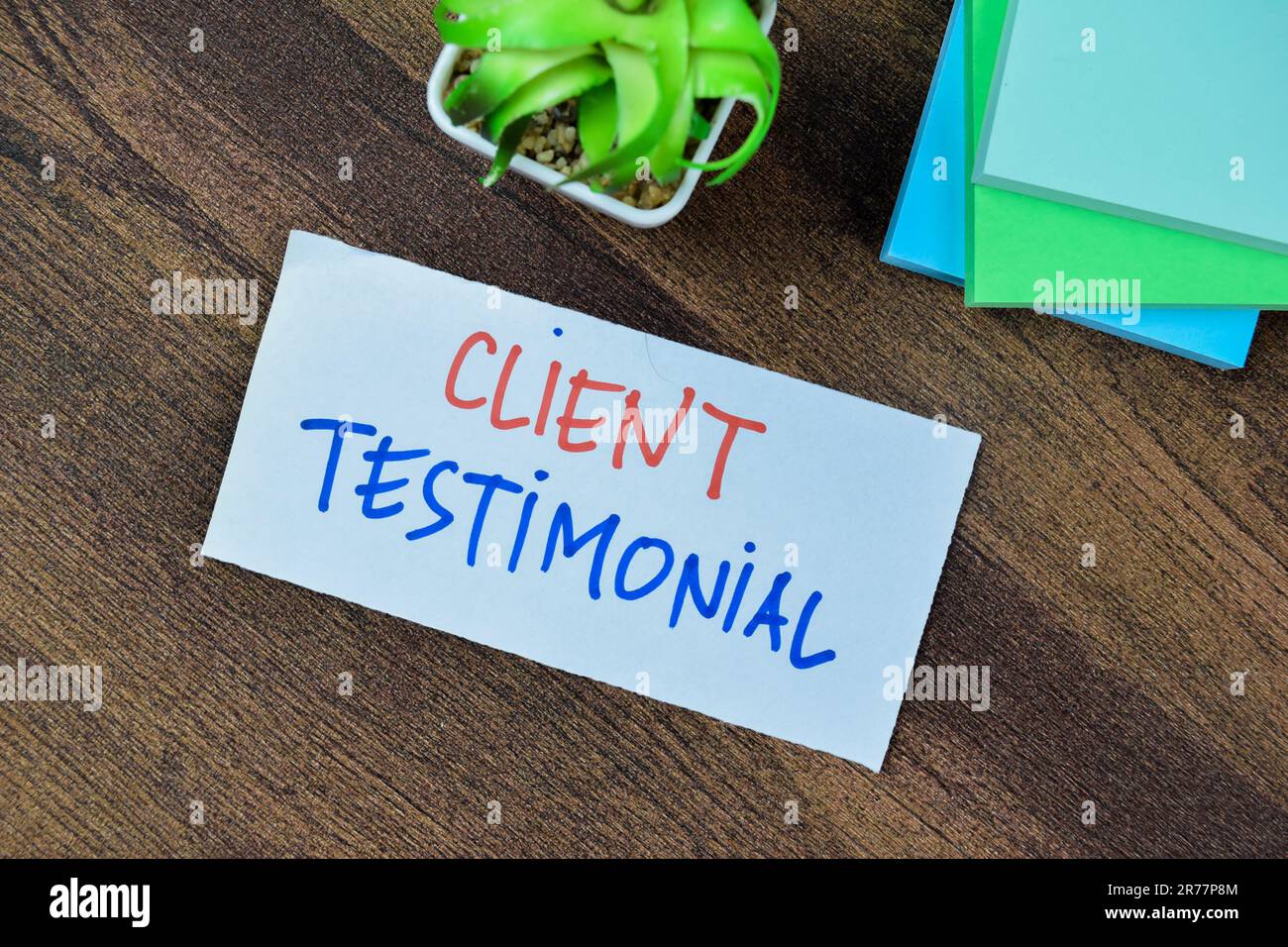 Business testimonial template hi-res stock photography and images - Alamy
