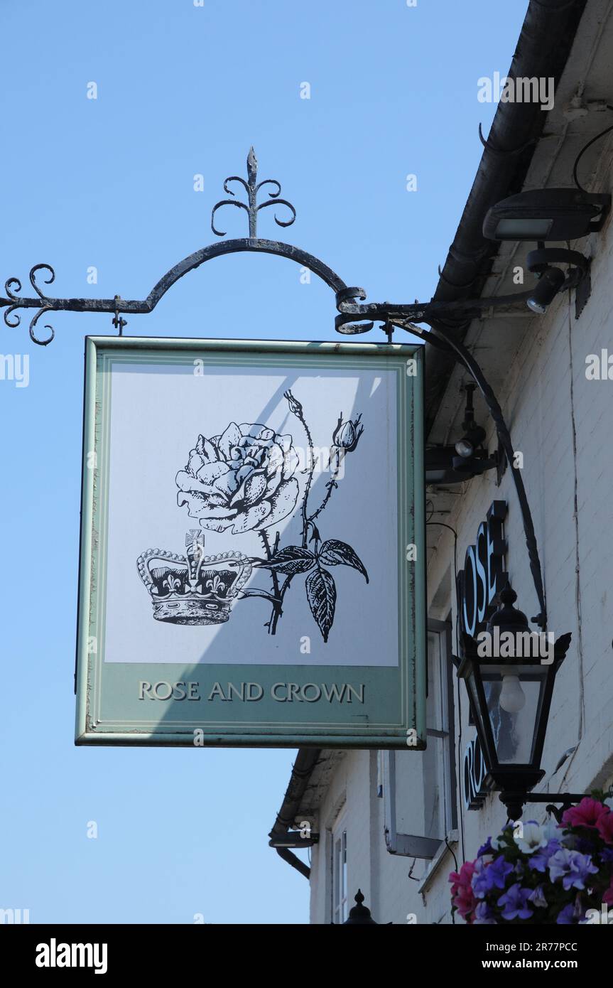 Rose crown sign hi-res stock photography and images - Alamy