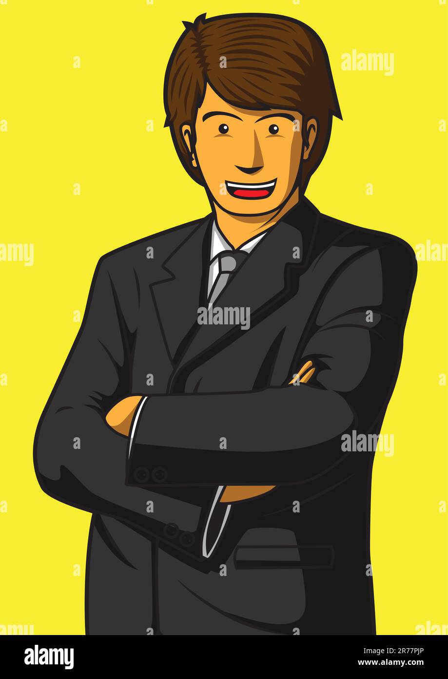 Success businesspeople Stock Vector Images - Alamy