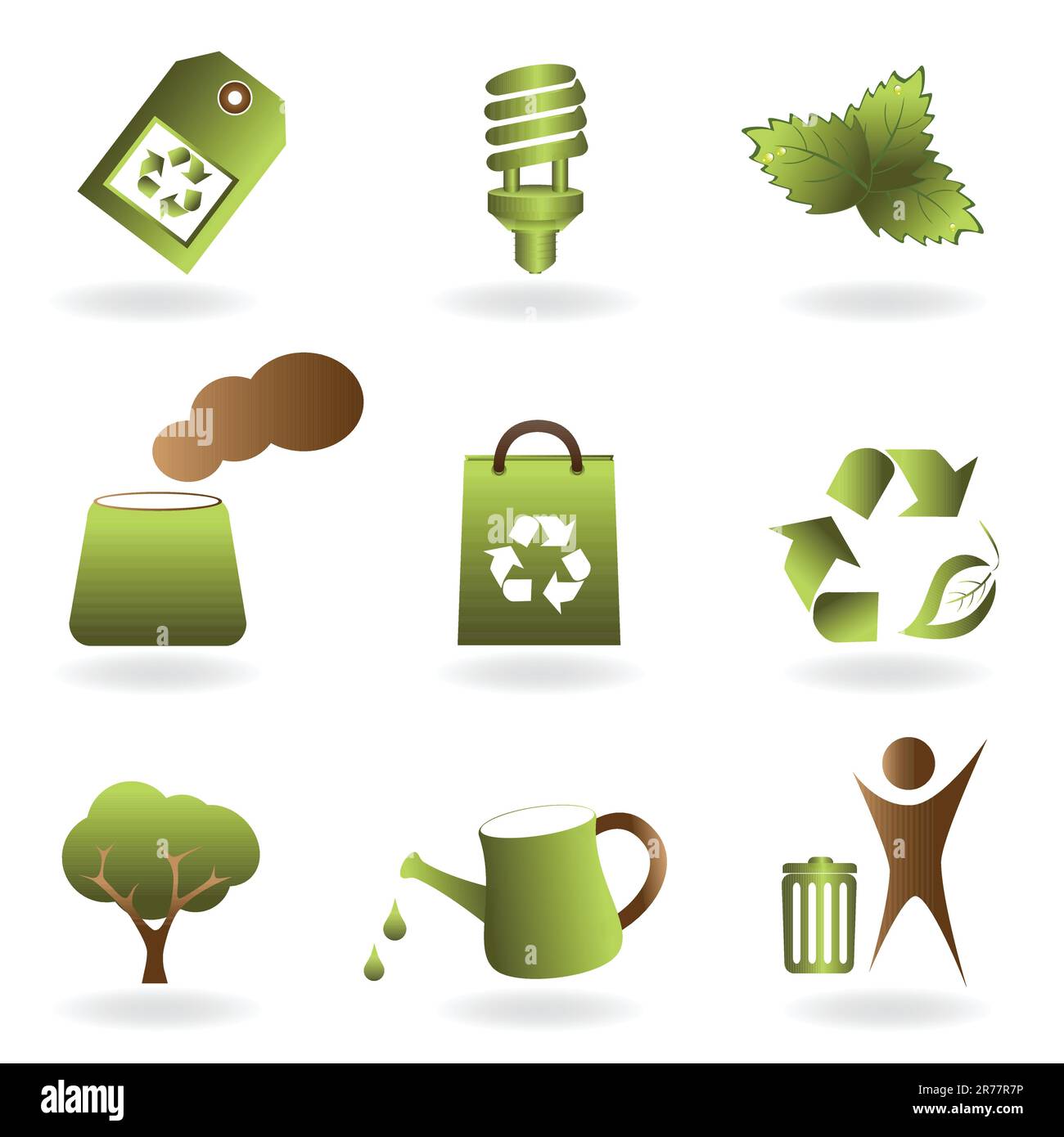 Icon set related energy Stock Vector Images - Alamy
