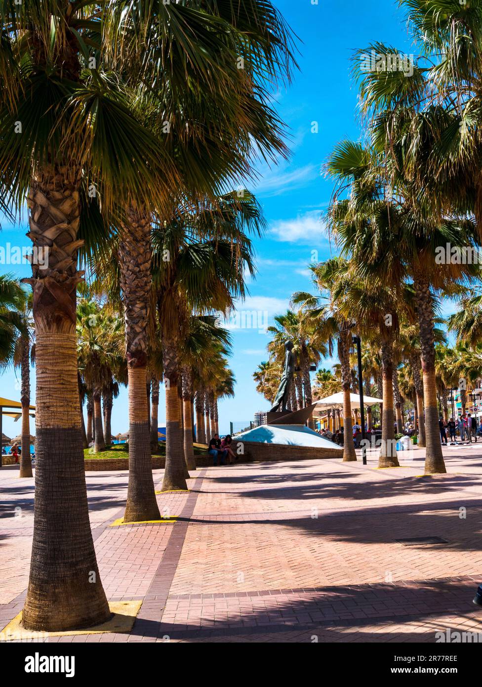 Promenade at Fuengirola on the Costa del Sol in Spain Stock Photo - Alamy
