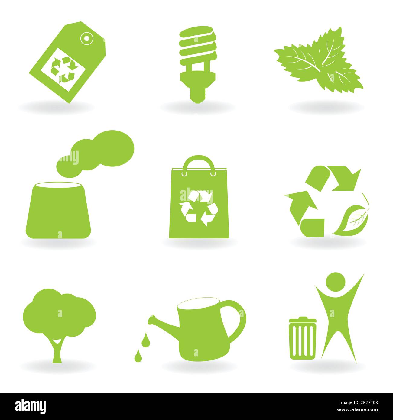 Ecology and environment related icon set Stock Vector Image & Art - Alamy