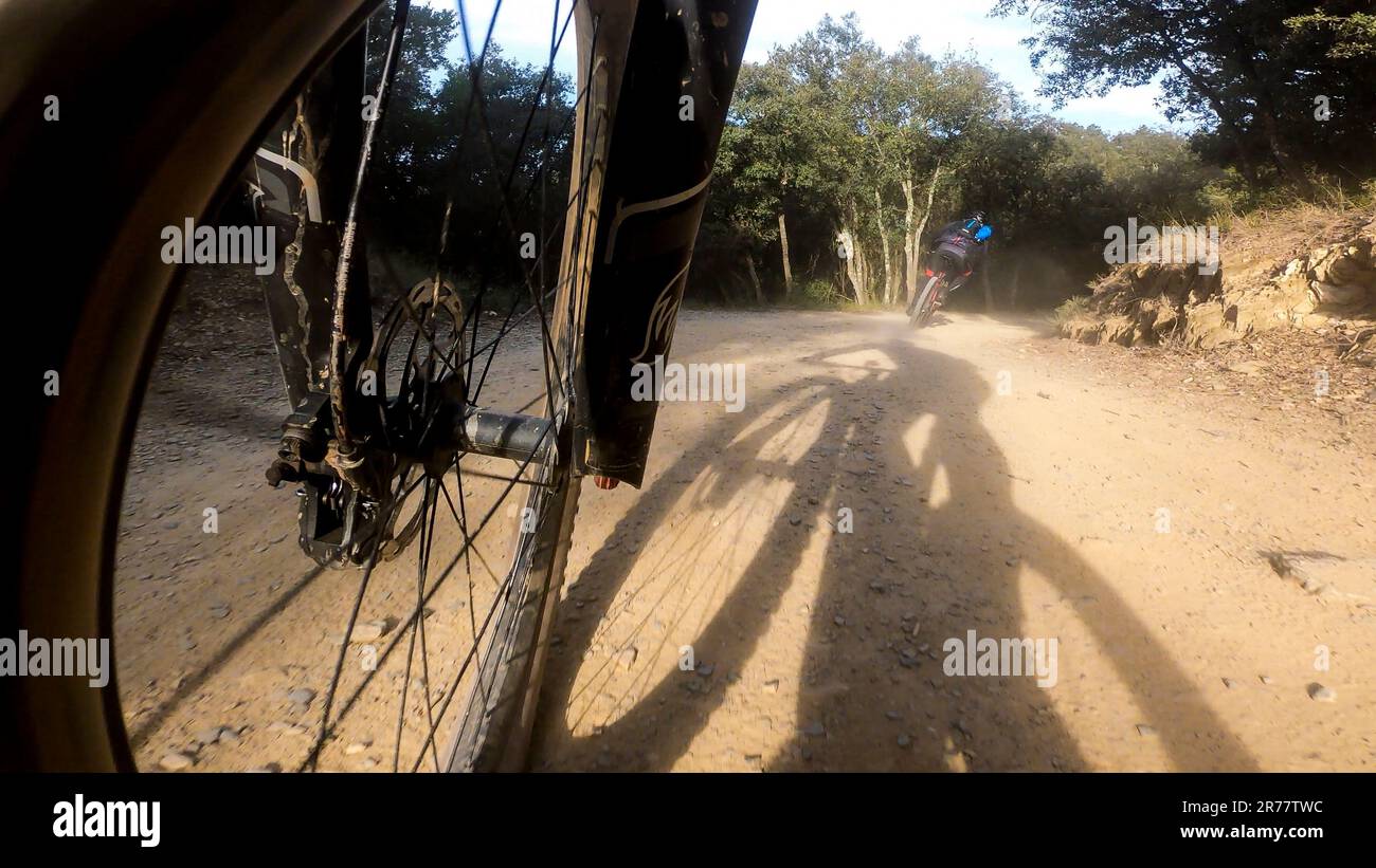 Wheel spinning pov point view hi-res stock photography and images - Alamy