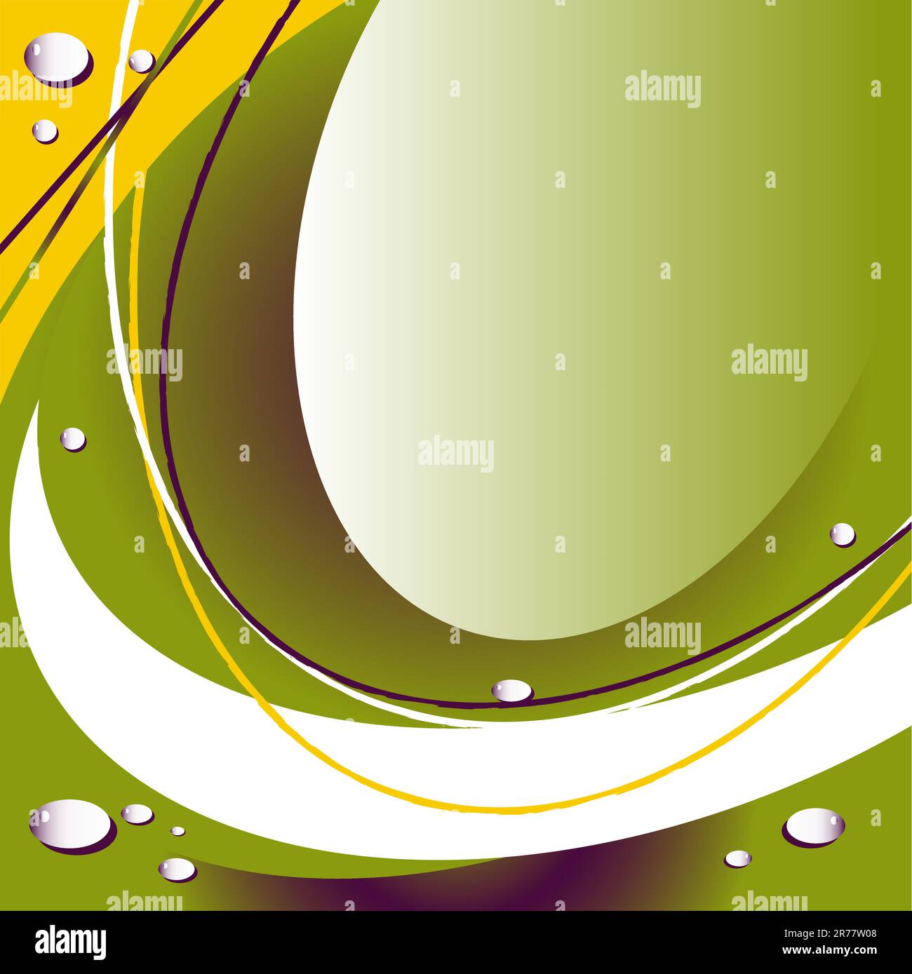eco abstract vector background water drops card poster Stock Vector ...