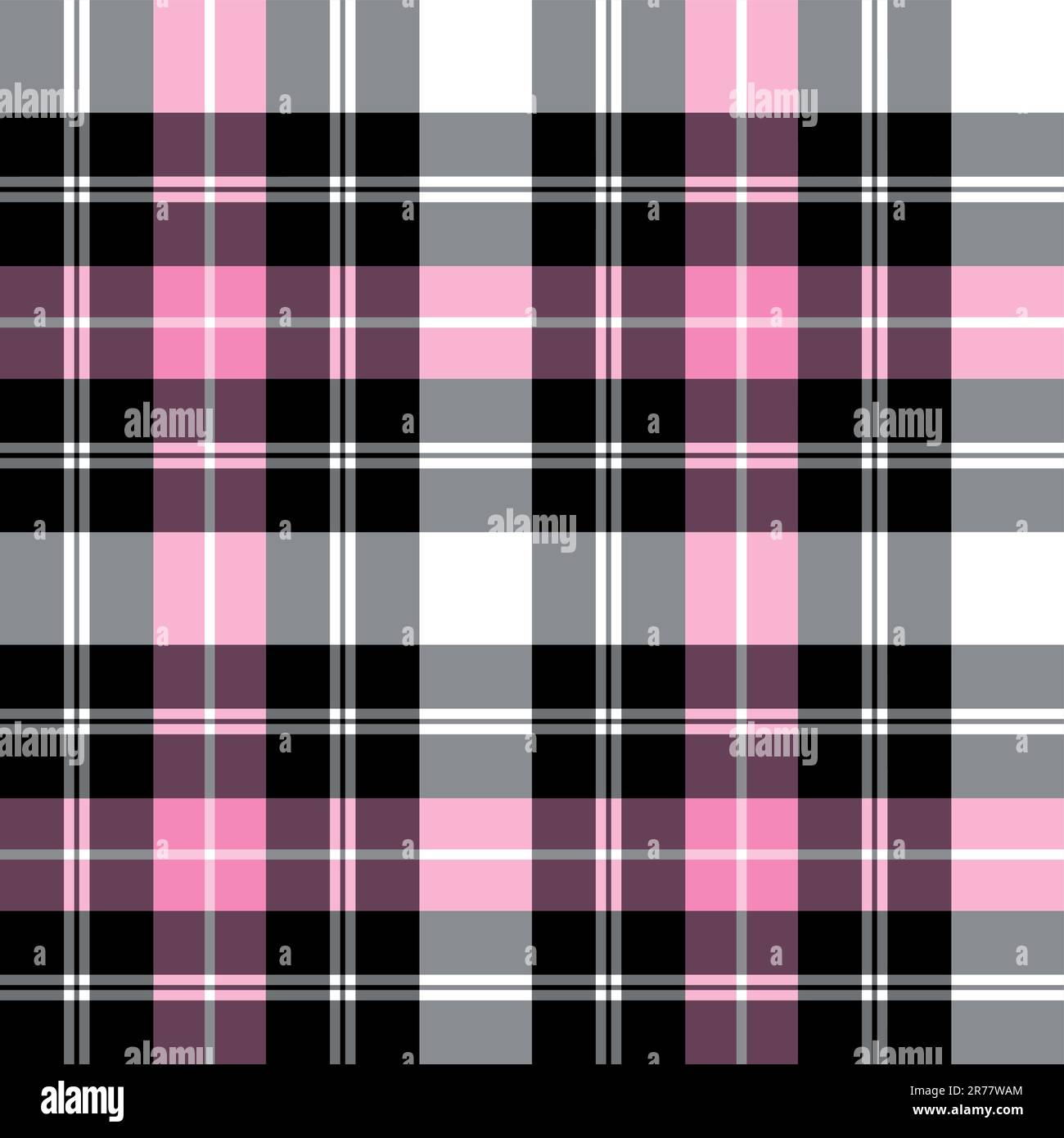 Black tartan Stock Vector Images - Alamy