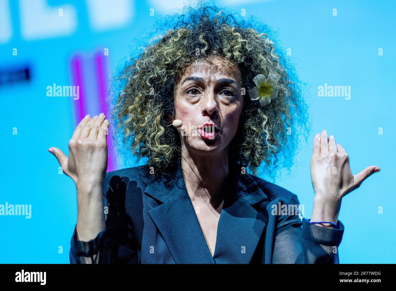 Oslo 20230613.Masih Alinejad, the Iranian journalist and activist, who ...
