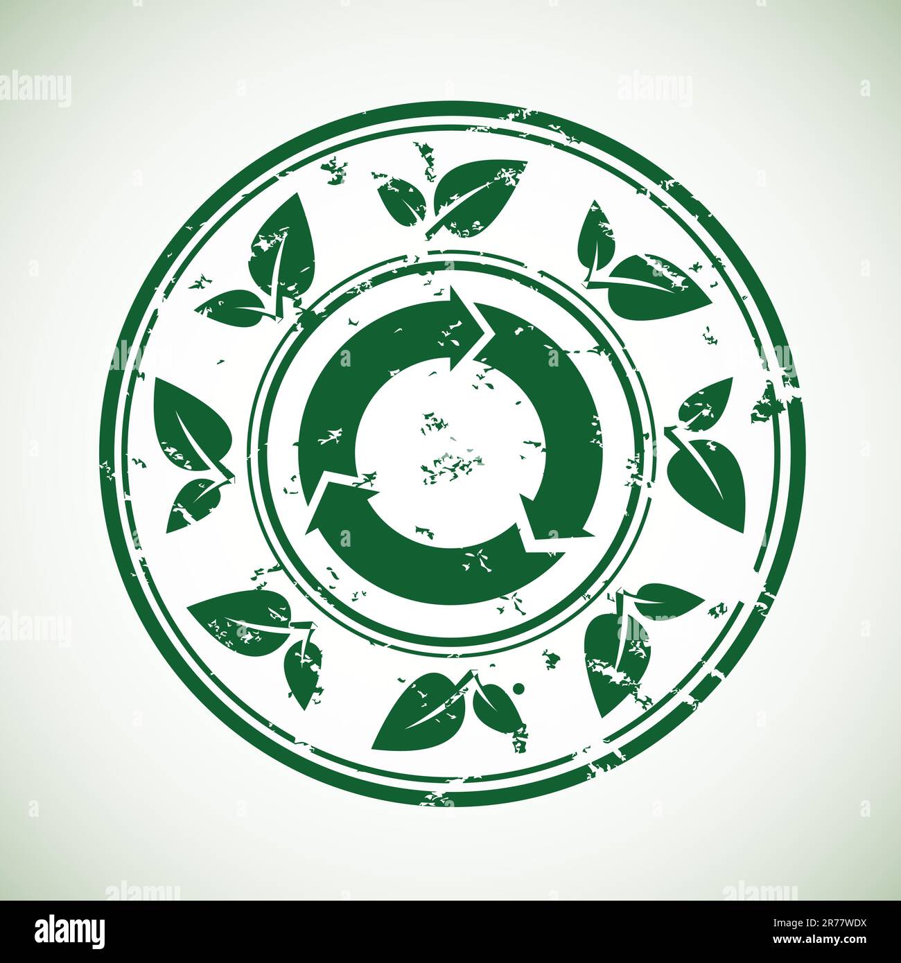 Recycling artist Stock Vector Images - Alamy