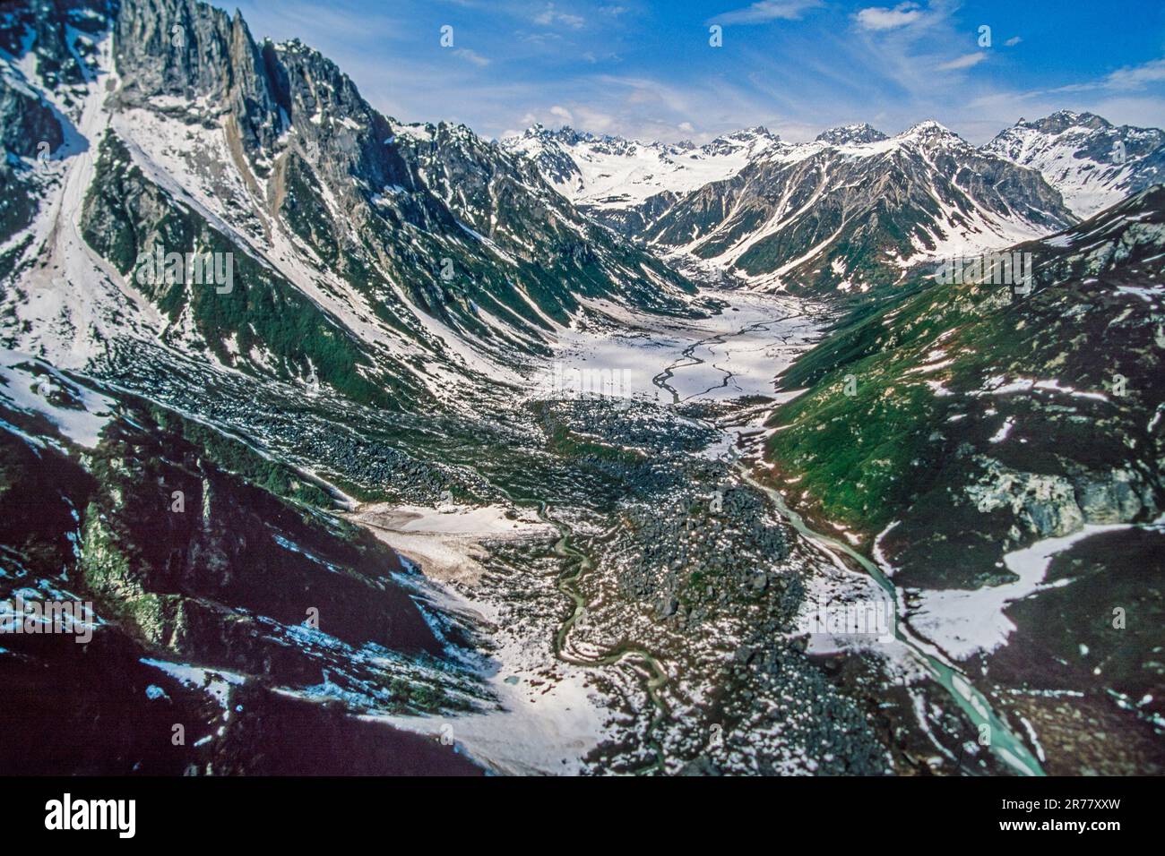 Aerial photos, aerial images of Alaska Stock Photo - Alamy