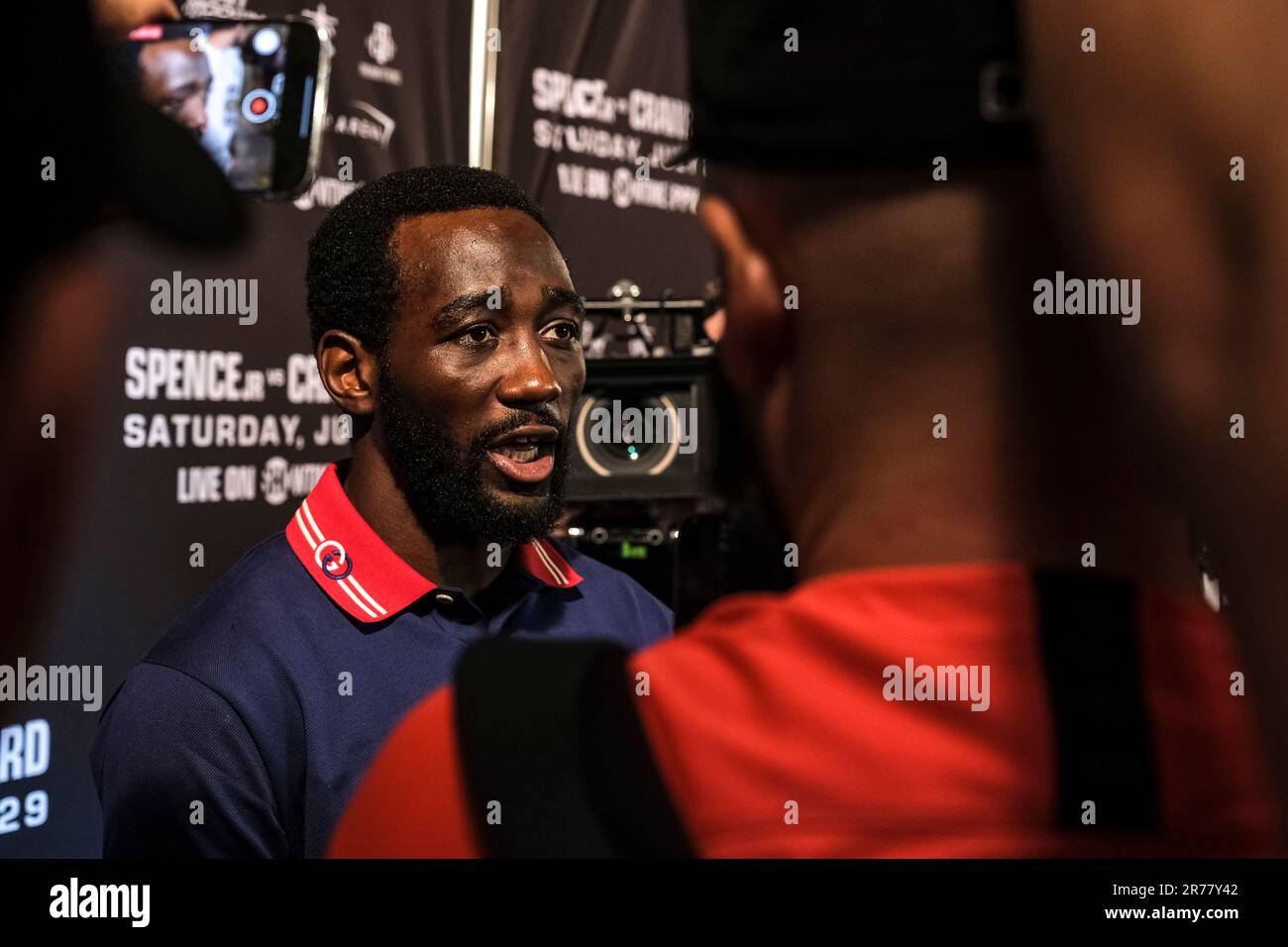 Los Angeles, California, USA. 13th June, 2023. WBO welterweight ...