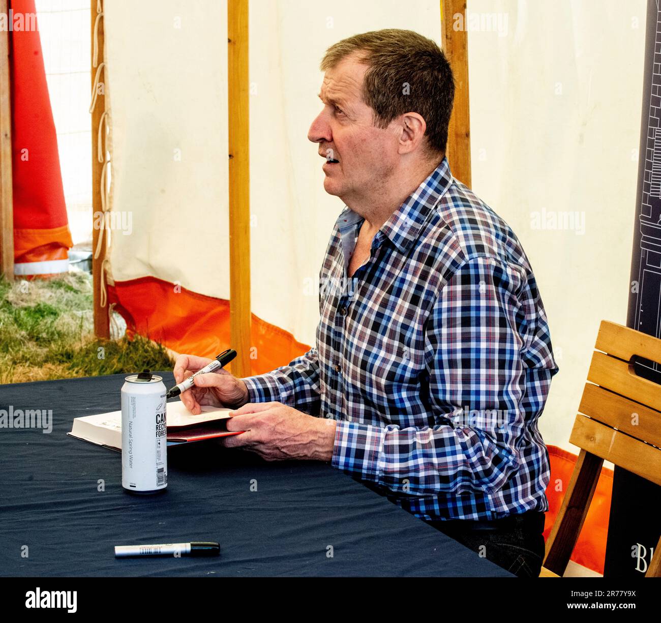 Alastair Campbell at the Kite Festival 2023 , Kirlington Park ...
