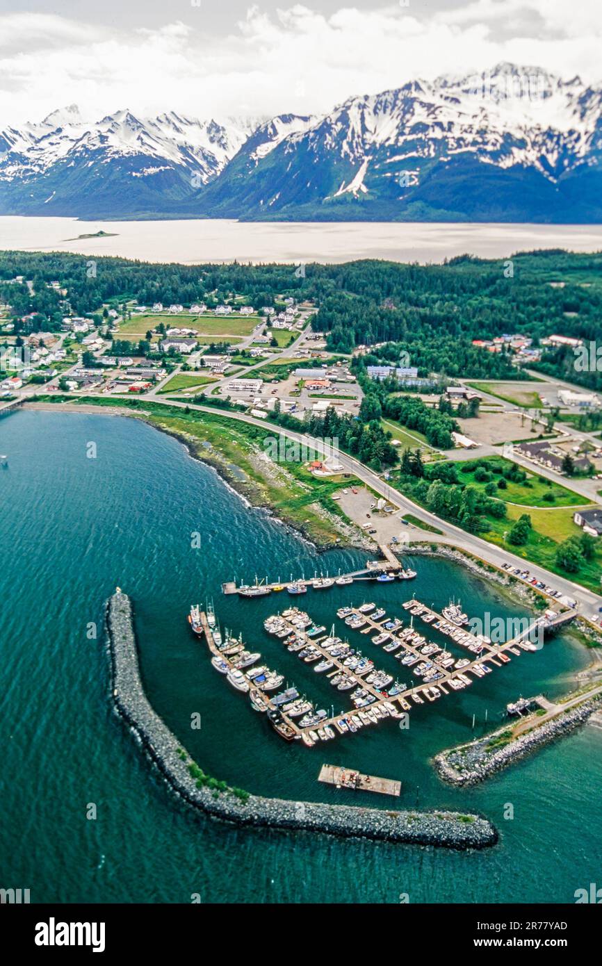 Aerial photos, aerial images of Alaska Stock Photo - Alamy