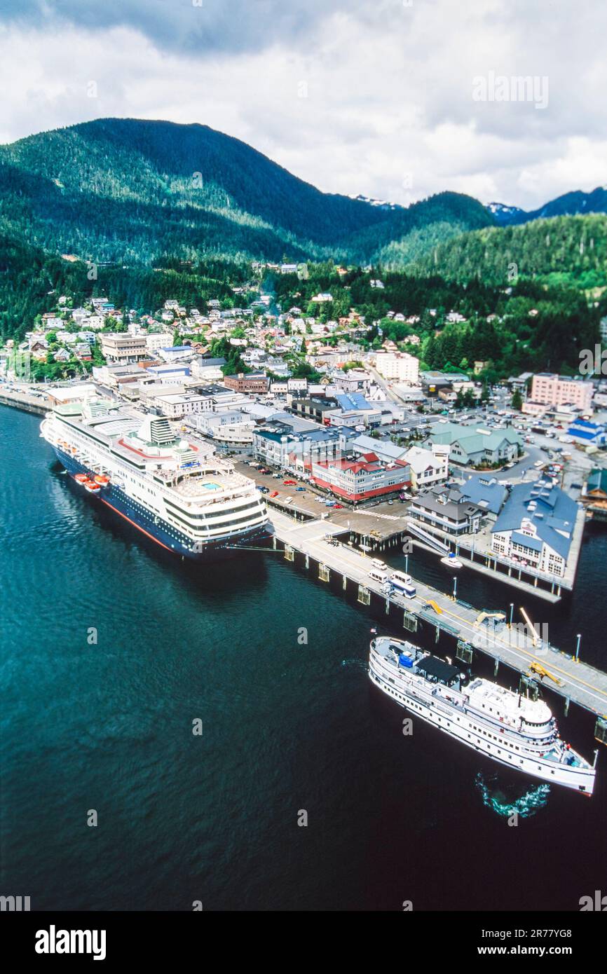 Aerial photos, aerial images of Alaska Stock Photo - Alamy