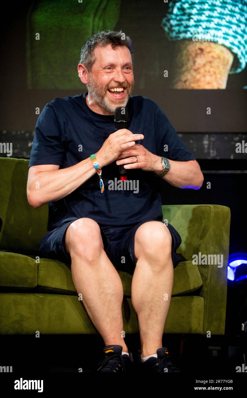 Dave Gorman at the Kite Festival 2023 , Kirlington Park oxfordshire ...