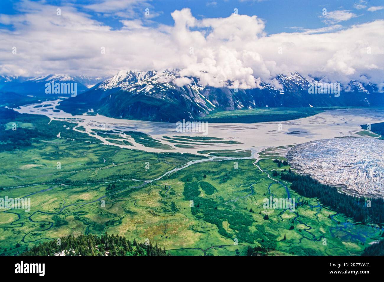 Aerial photos, aerial images of Alaska Stock Photo - Alamy