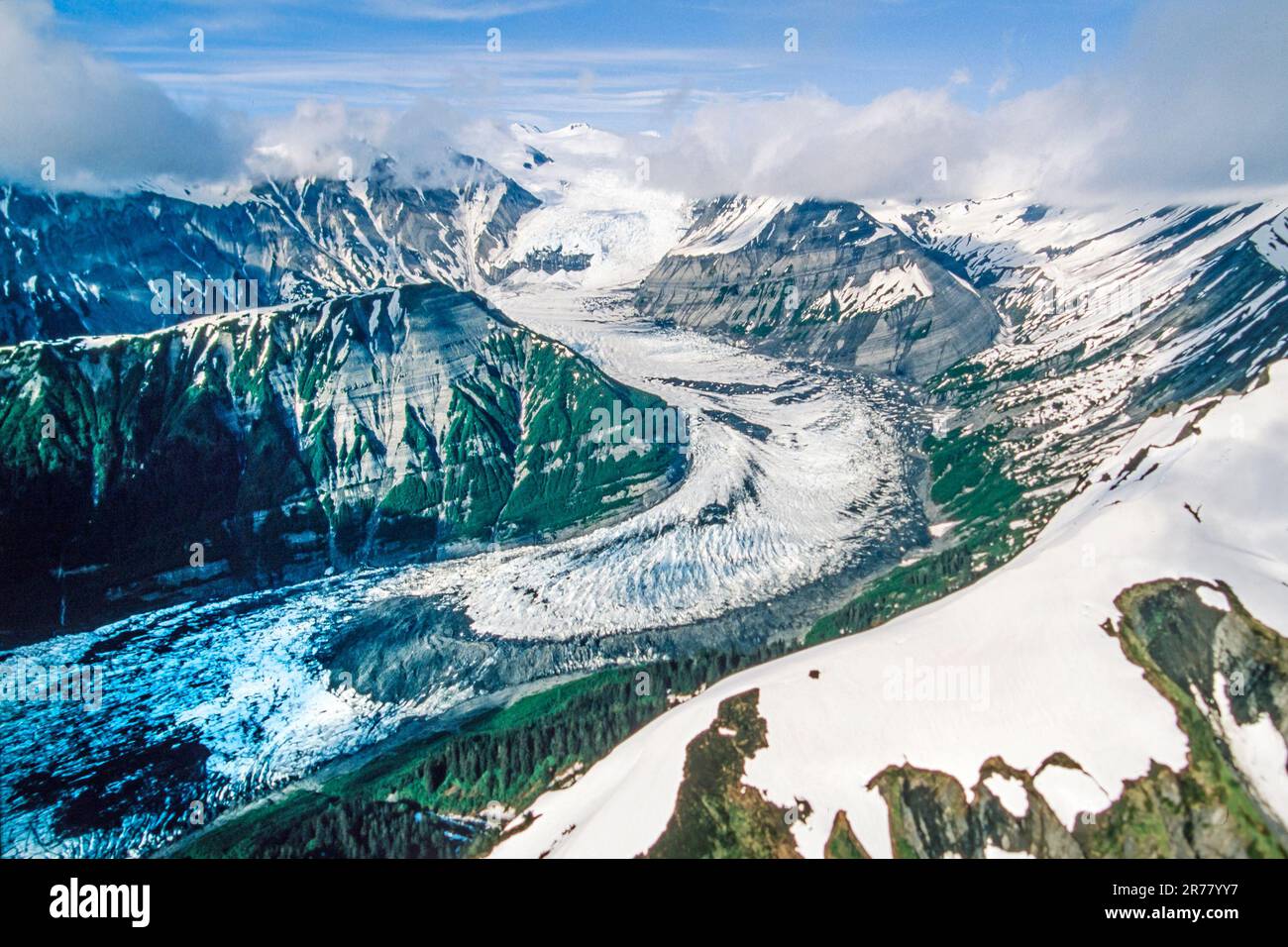 Aerial photos, aerial images of Alaska Stock Photo - Alamy