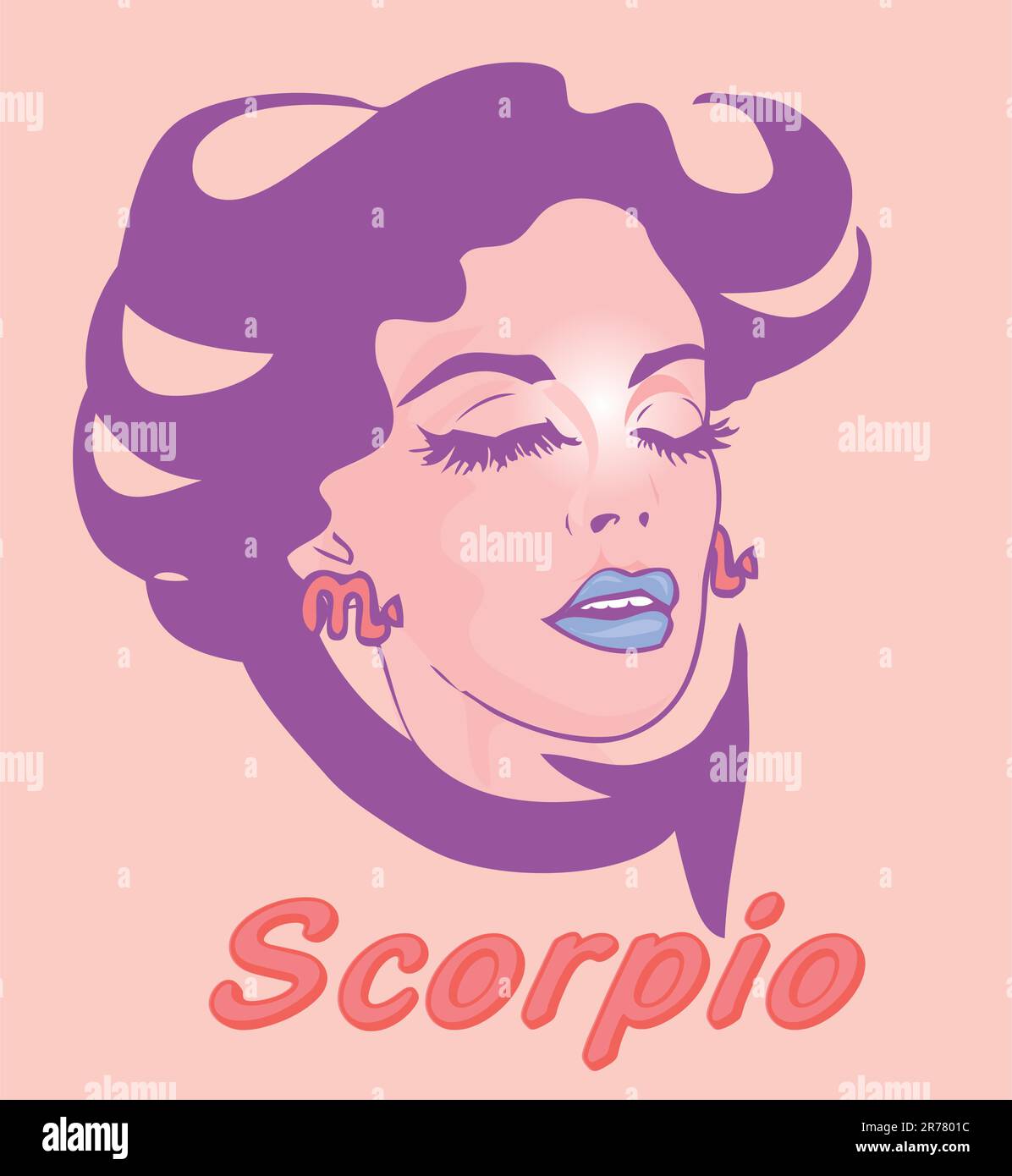 Scorpio horoscope Stock Vector Images - Alamy