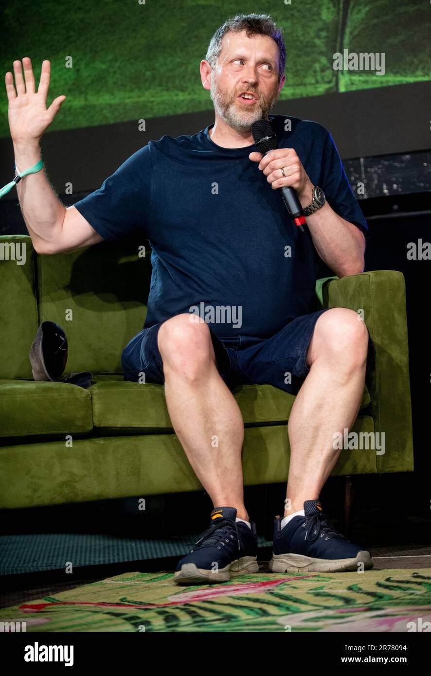 Dave Gorman at the Kite Festival 2023 , Kirlington Park oxfordshire ...
