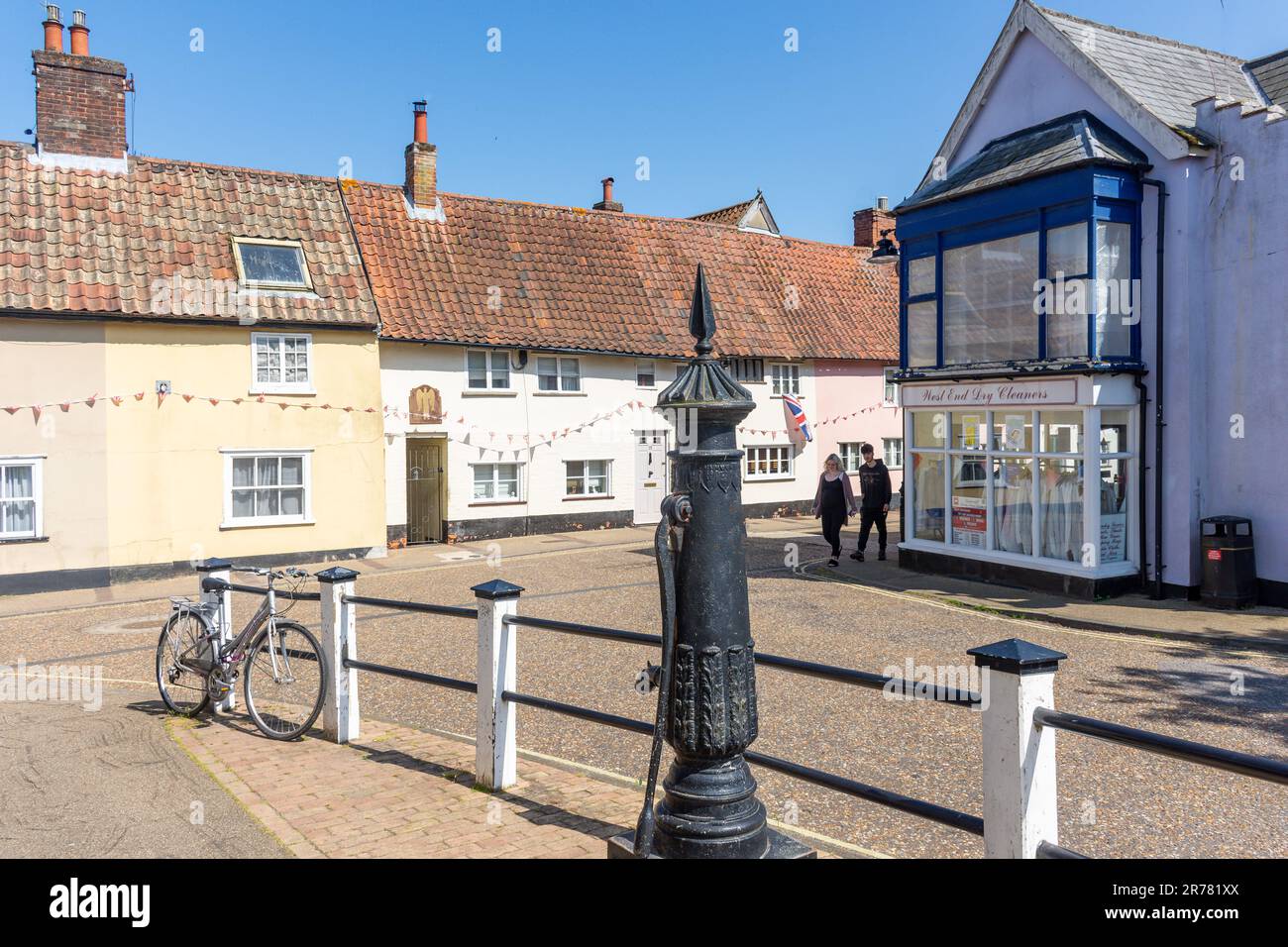 Market Place, Saxmundham, Suffolk, England, United Kingdom Stock Photo ...