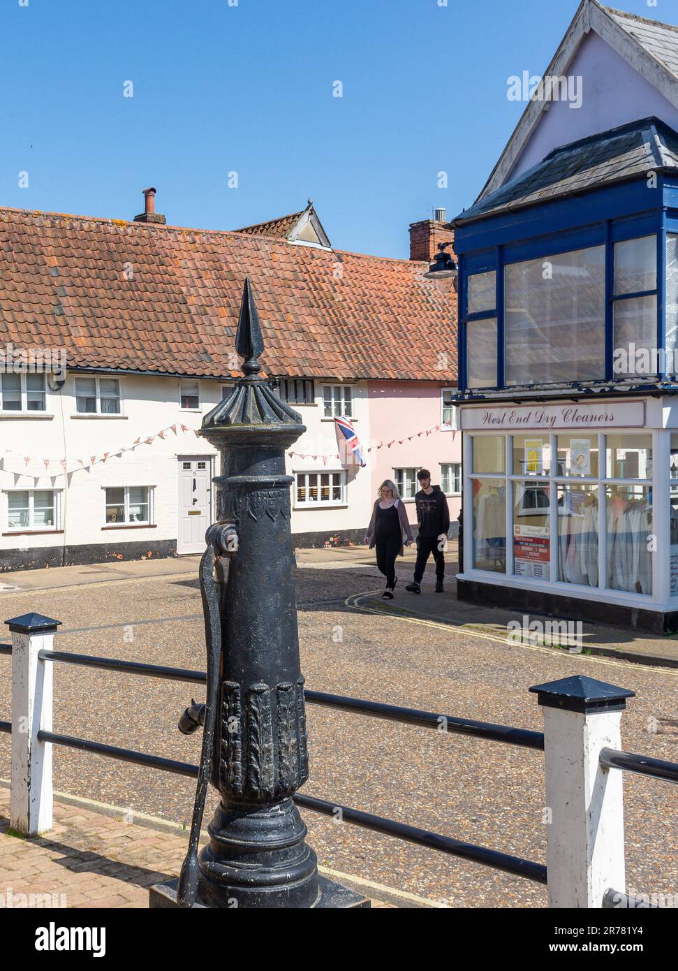 Market Place, Saxmundham, Suffolk, England, United Kingdom Stock Photo ...