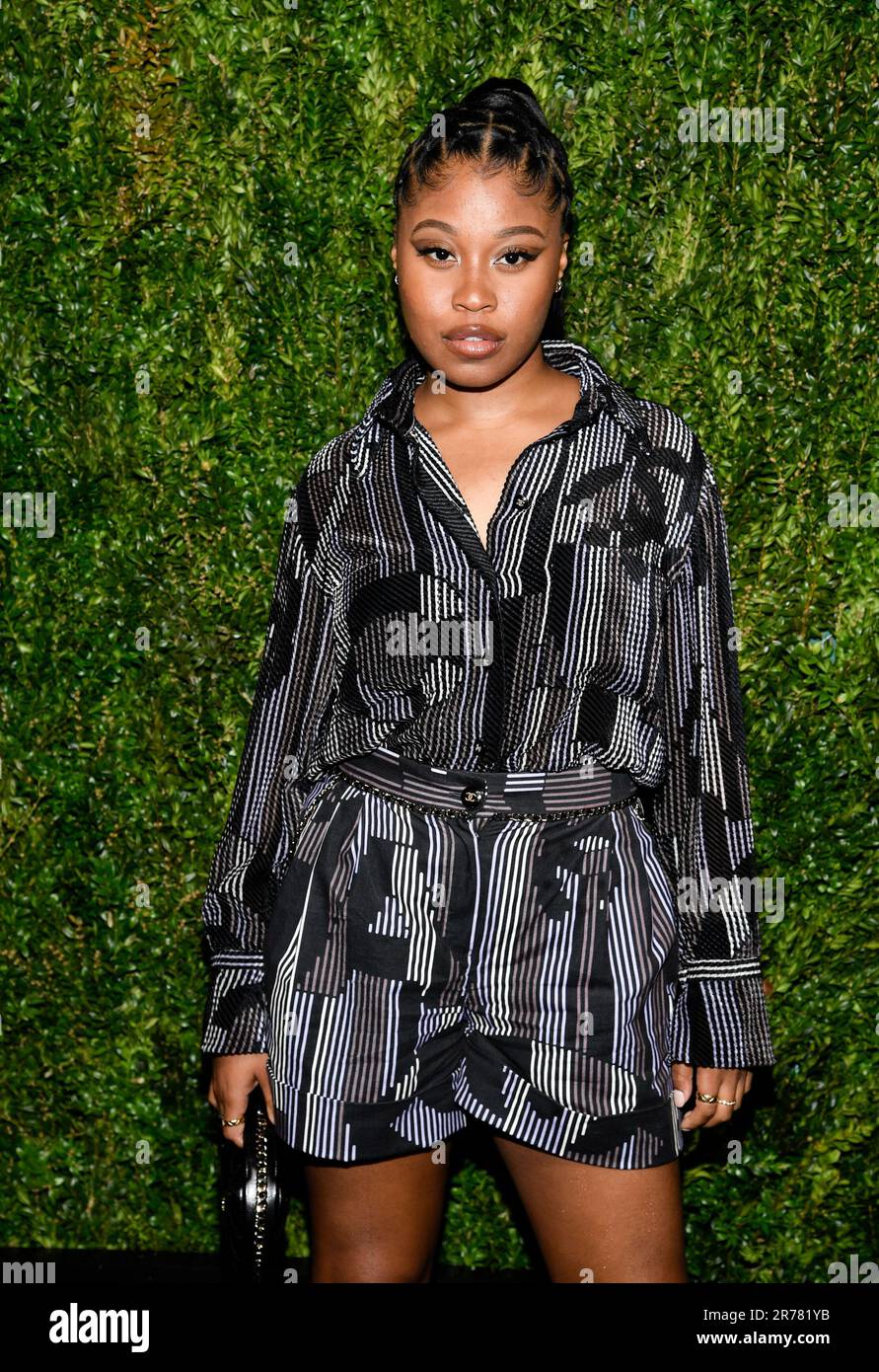 Dominique Fishback attends the 16th annual Chanel Tribeca Artists ...