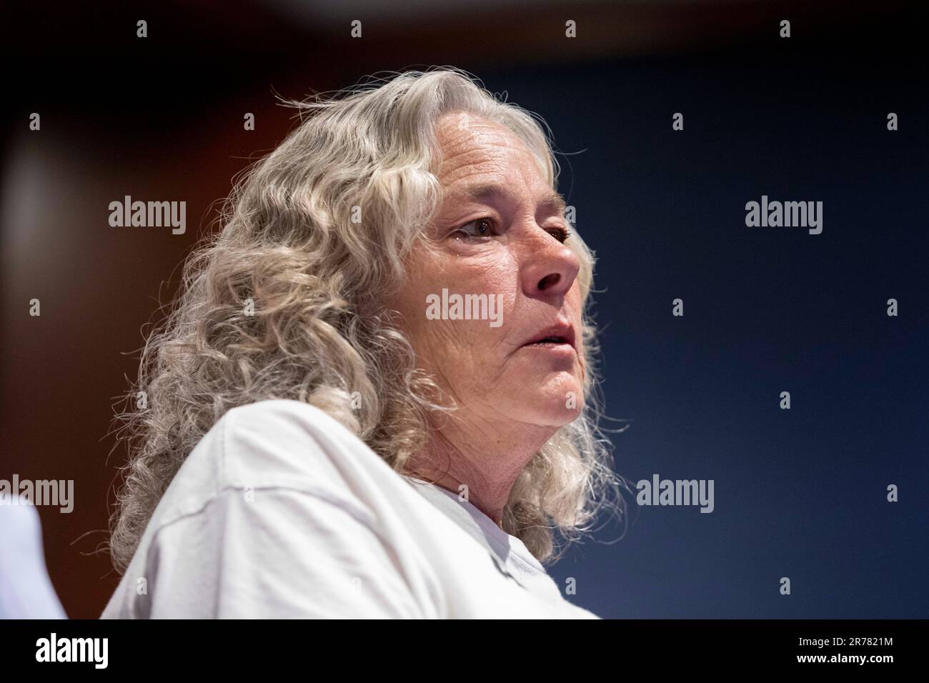 Micki Witthoeft, the mother of Ashli Babbitt, attends an event hosted ...