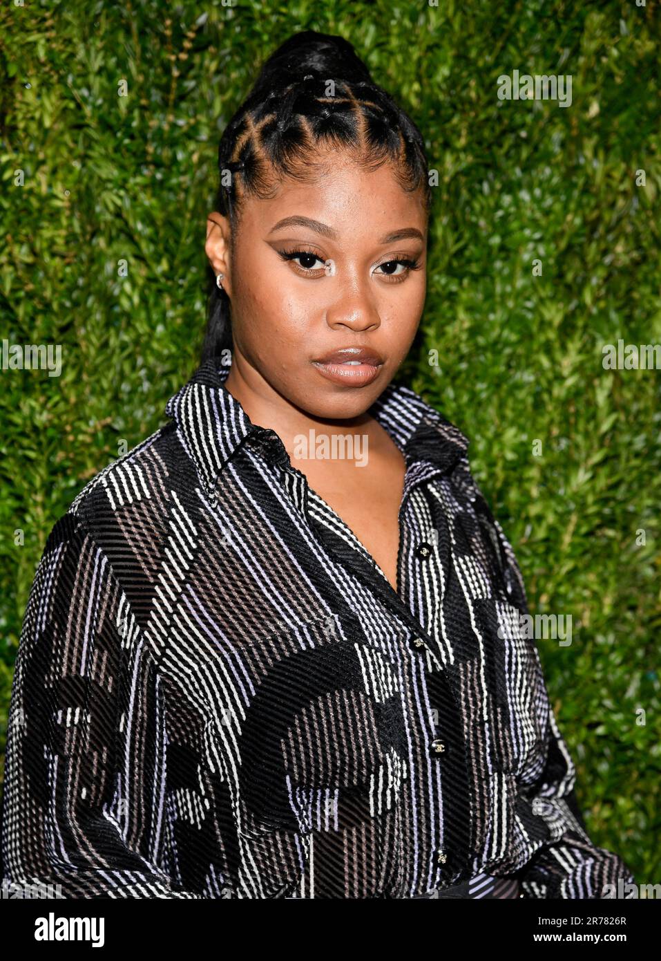 Dominique Fishback attends the 16th annual Chanel Tribeca Artists ...