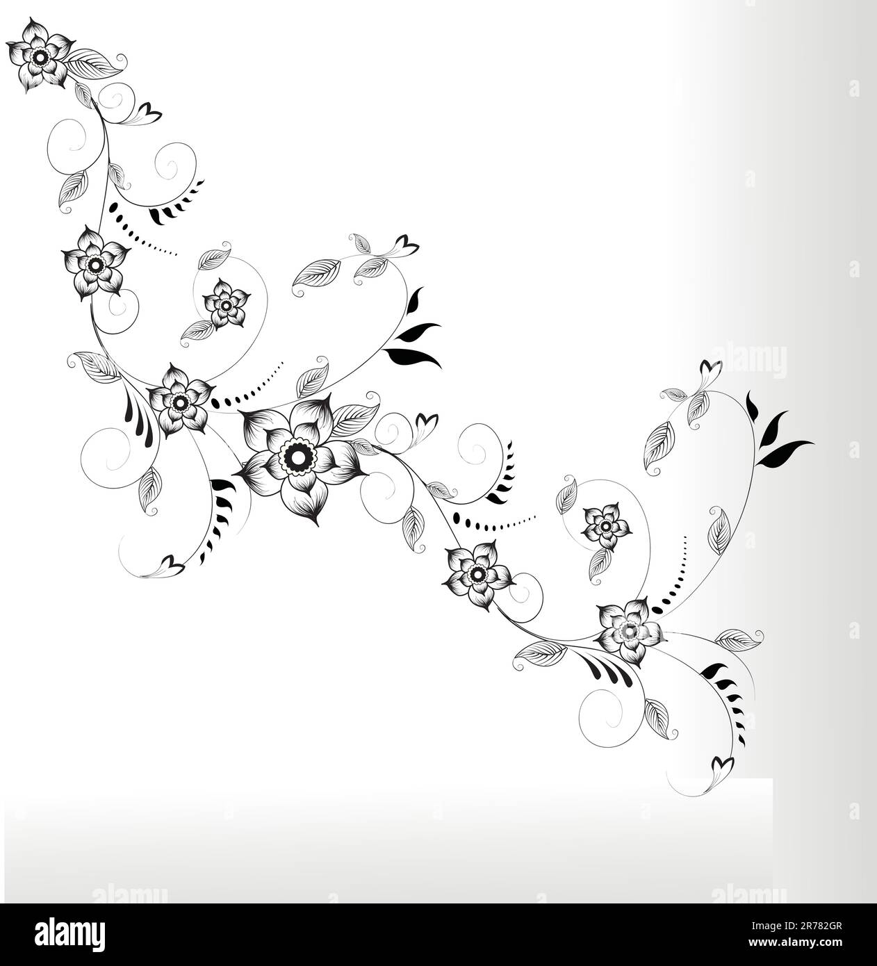 Abstract flower design Stock Vector Image & Art - Alamy