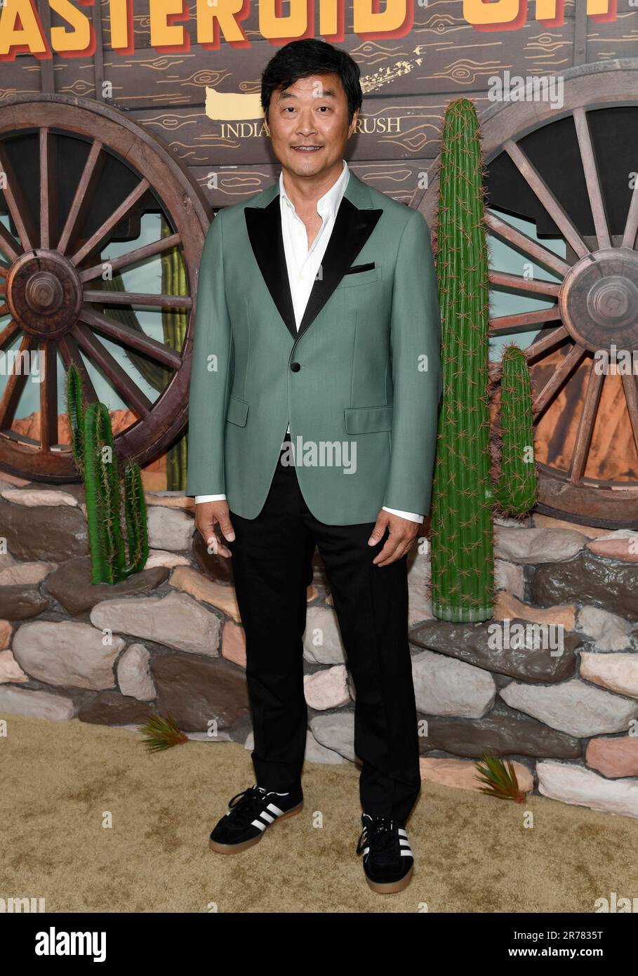 Steve Park attends the premiere of "Asteroid City" at Alice Tully Hall ...