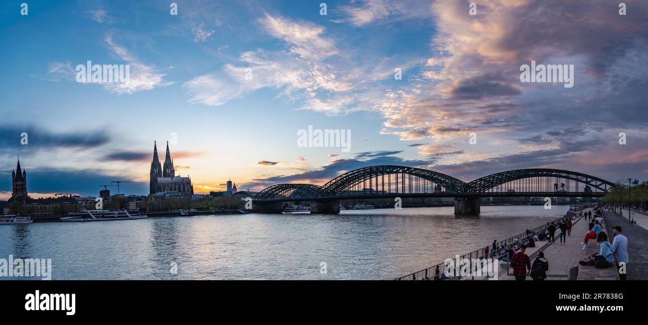 Cologne landmarks to visit hi-res stock photography and images - Alamy