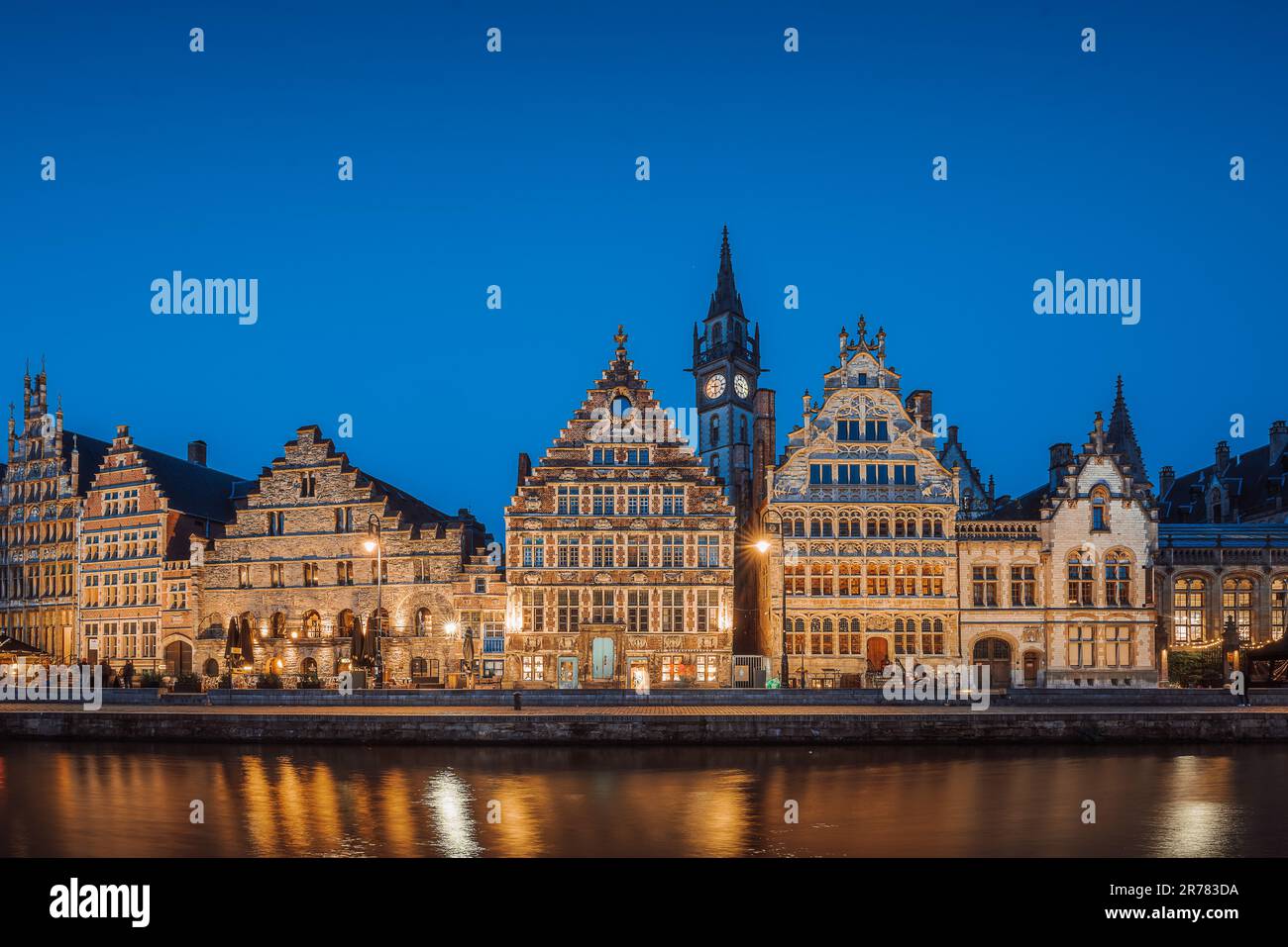 Historic buildings in Gent, Belgium Stock Photo - Alamy